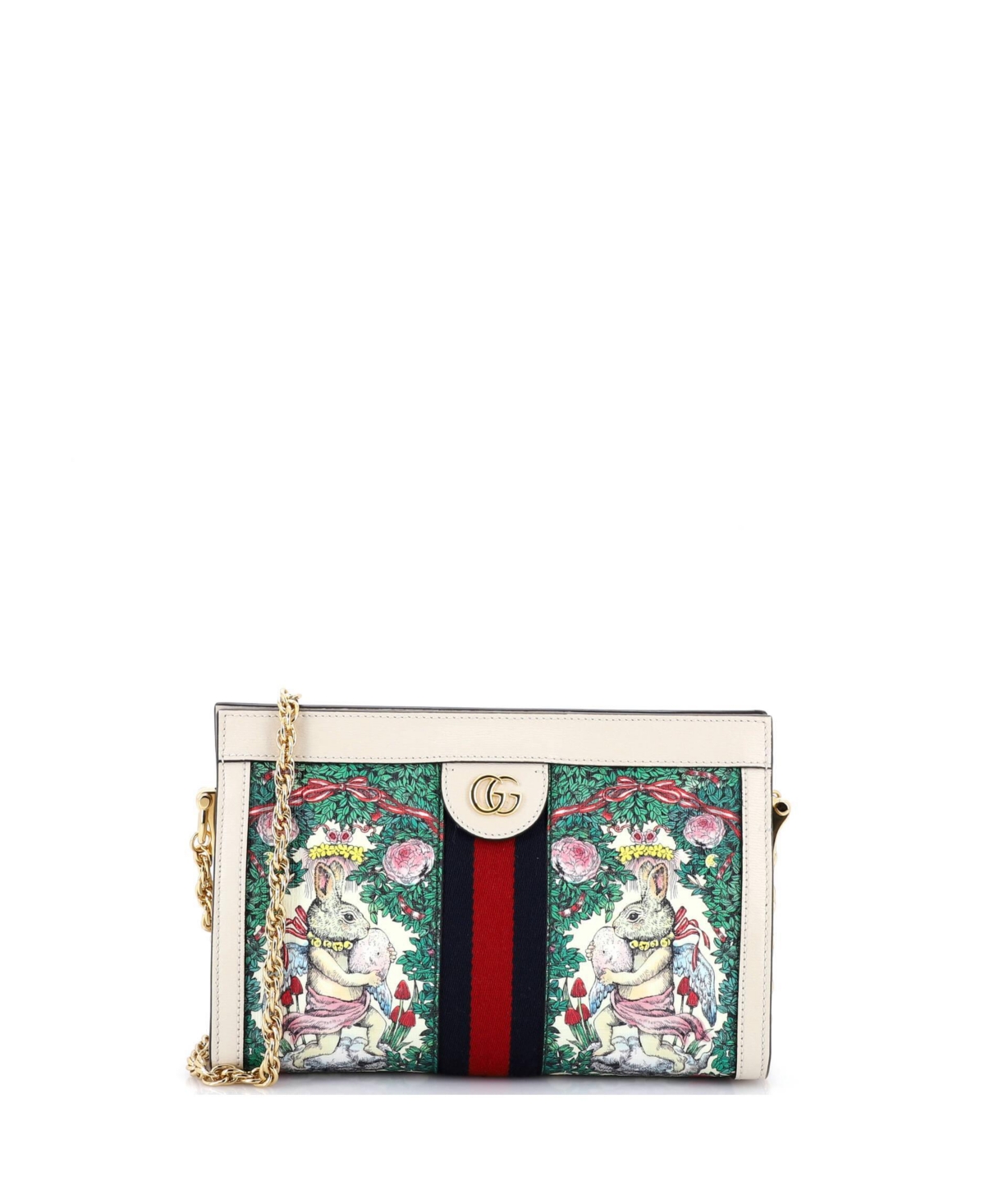 Click here for Pre-Owned Gucci Small Ophidia Chain Shoulder Bag L... prices