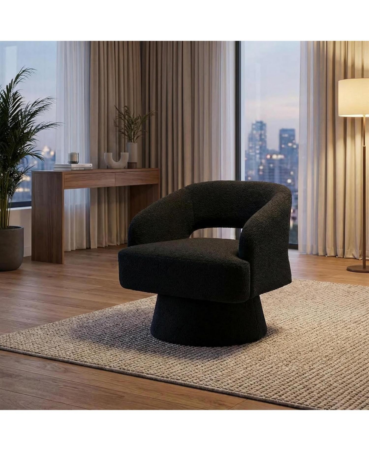 Click here for gaomon Swivel Accent Chair  360degree(s) Velvet Mo... prices
