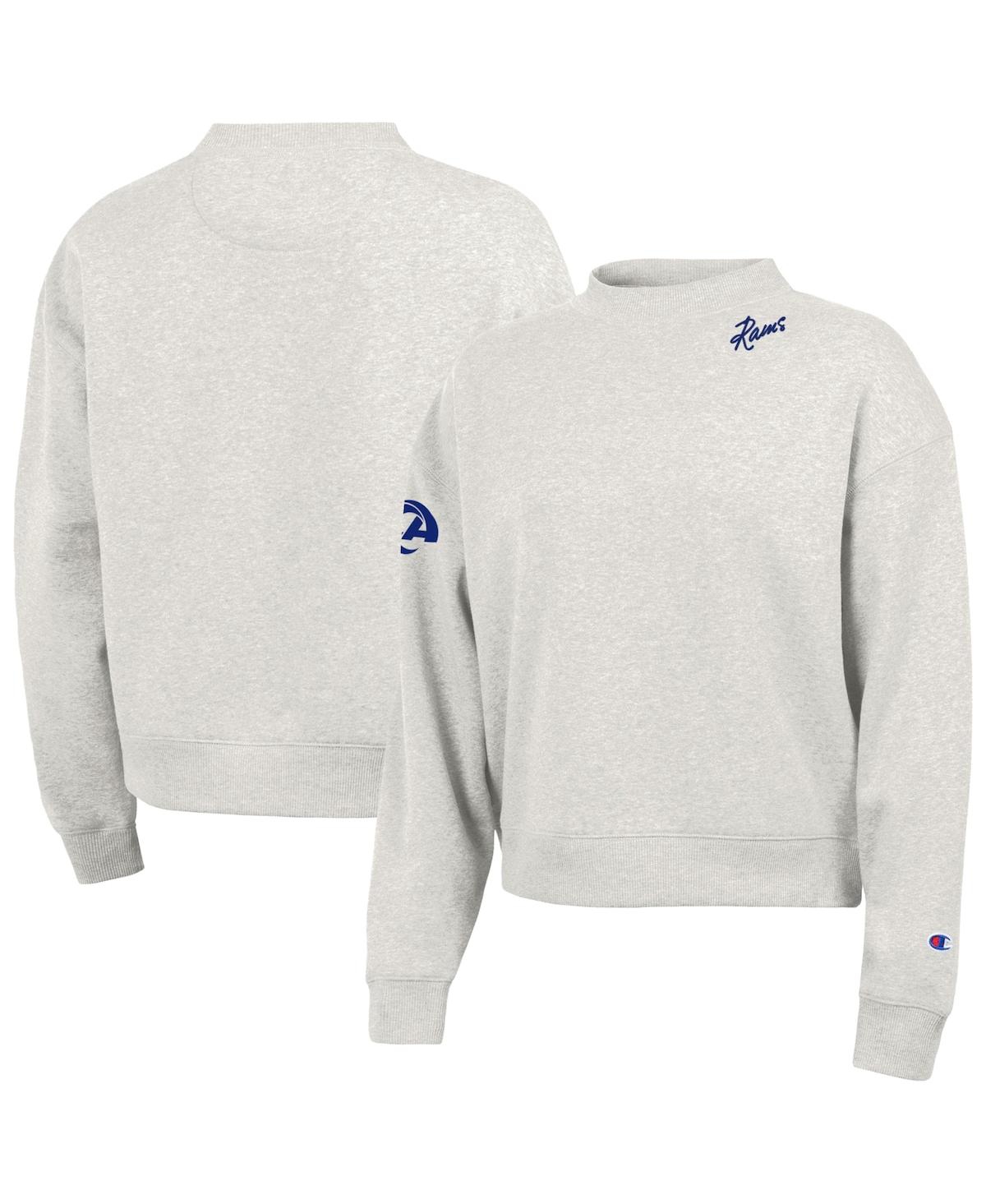 Click here for Champion Womens Gray Los Angeles Rams Triumph Flee... prices