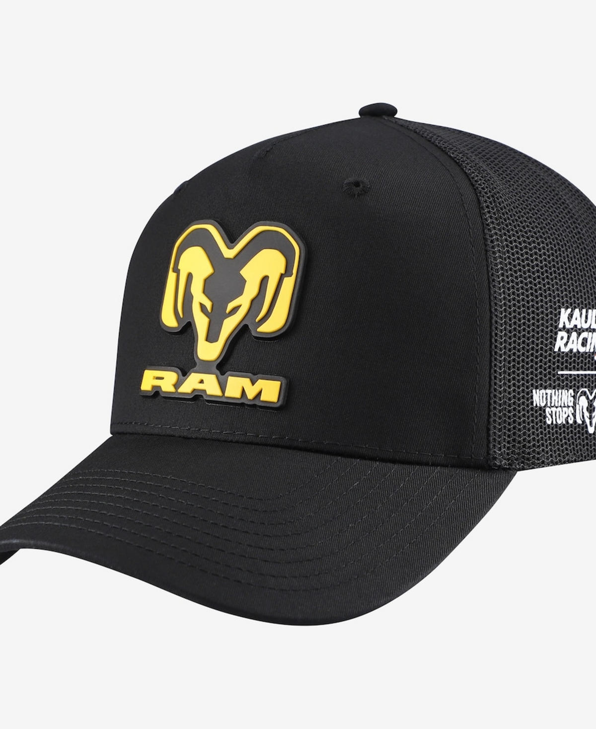 Click here for Kaulig Racing Mens and Womens x Ram Black Rubber P... prices