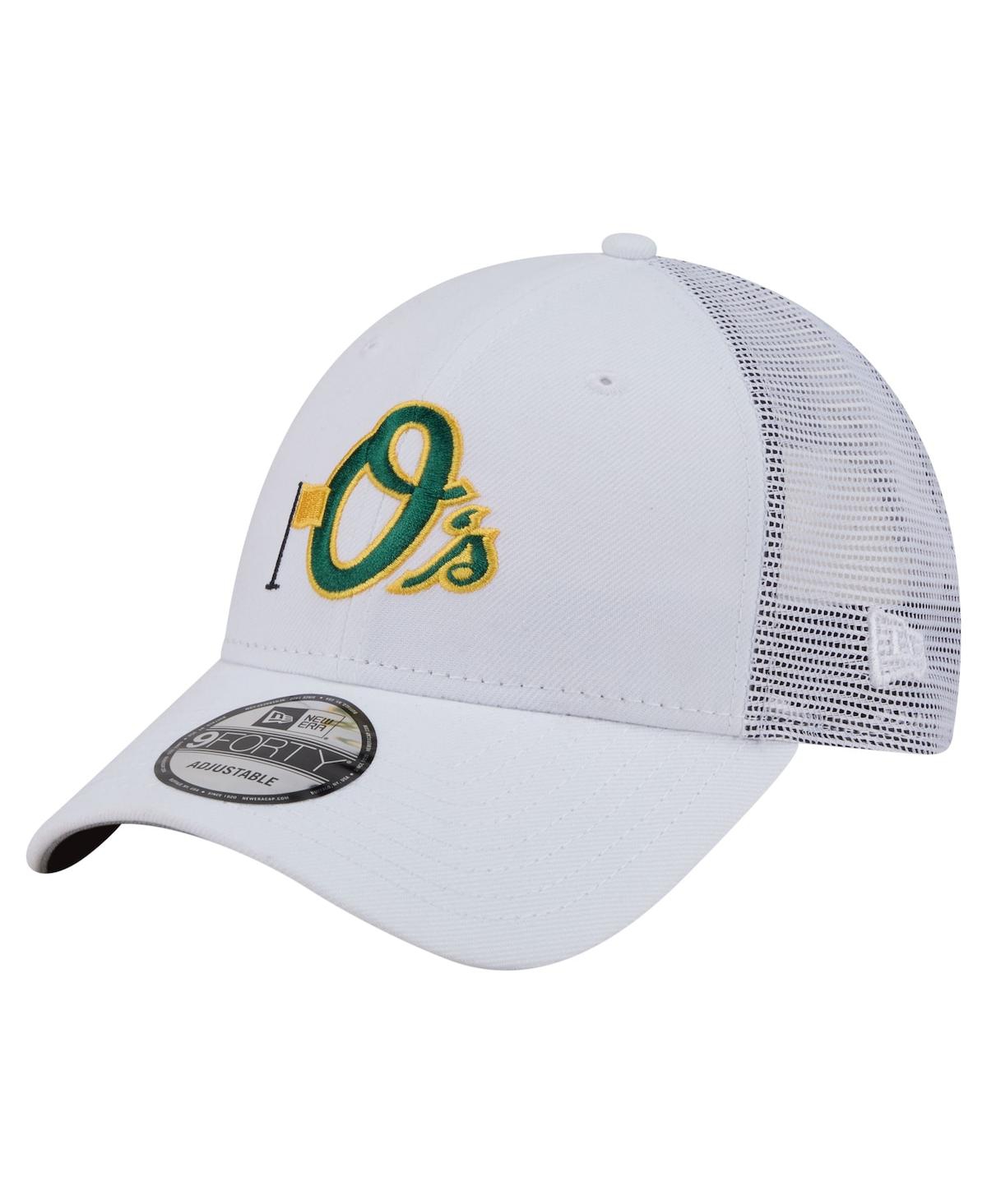 Click here for New Era Mens White Baltimore Orioles Flag 9FORTY T... prices