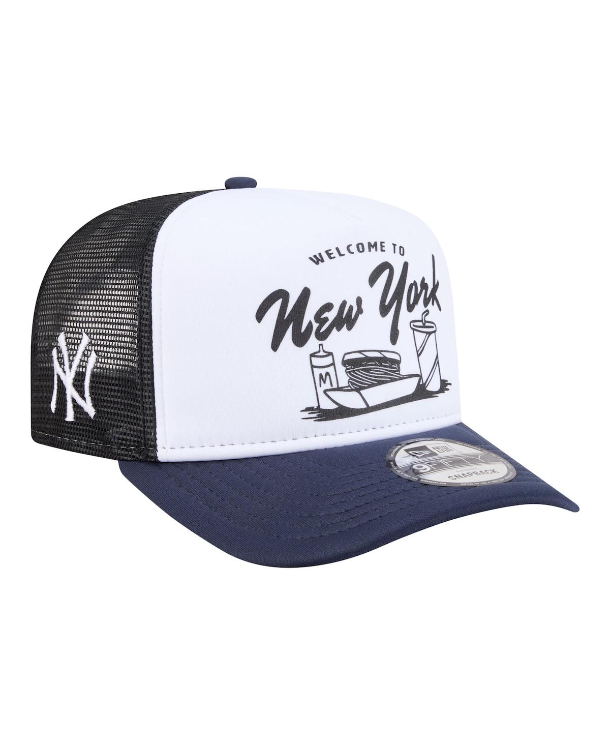 Click here for New Era Mens White/Navy New York Yankees Foodie A-... prices