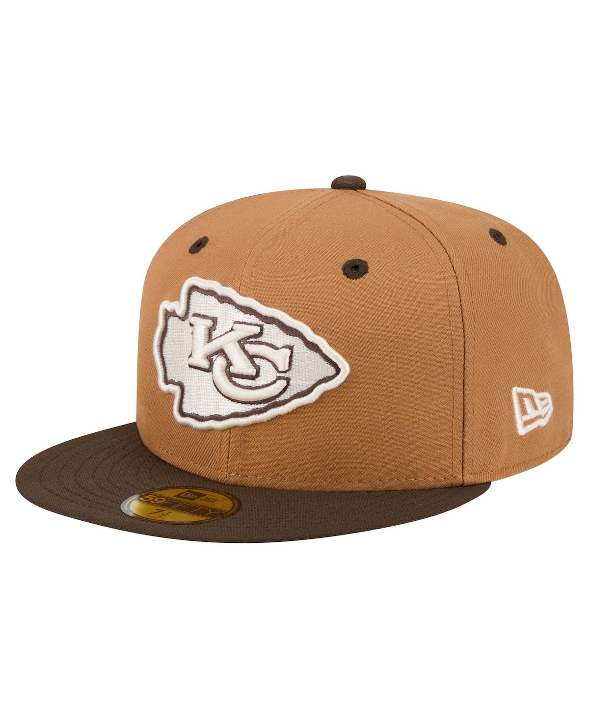 Click here for New Era Mens Light Brown/Dark Brown Kansas City Ch... prices