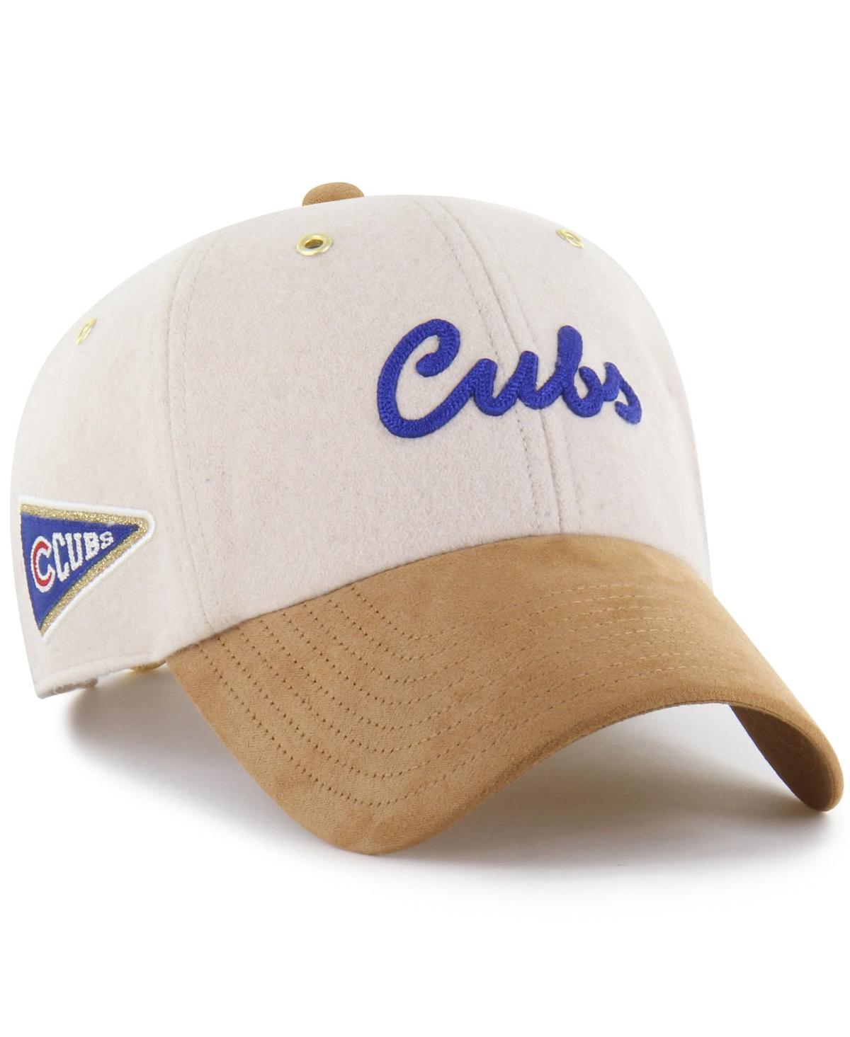 Click here for 47 Brand Mens x Natural/Tan Chicago Cubs Script Ch... prices