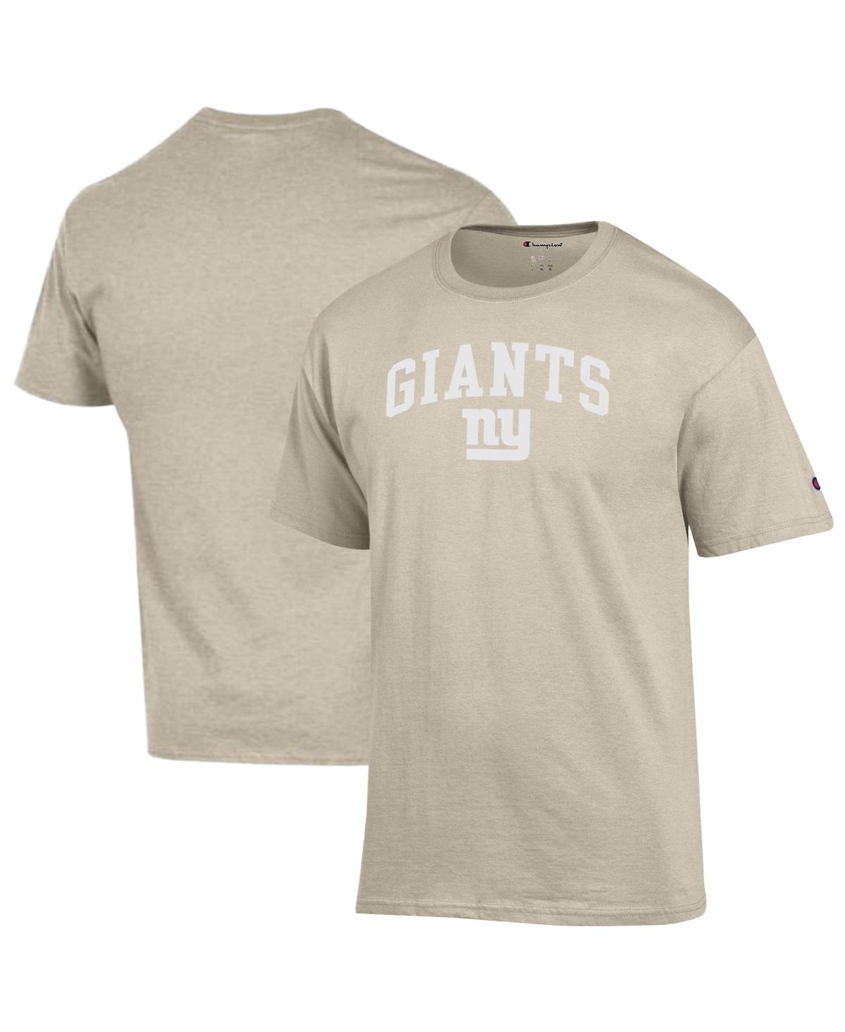Click here for Champion Mens Oatmeal New York Giants Jersey T-Shi... prices