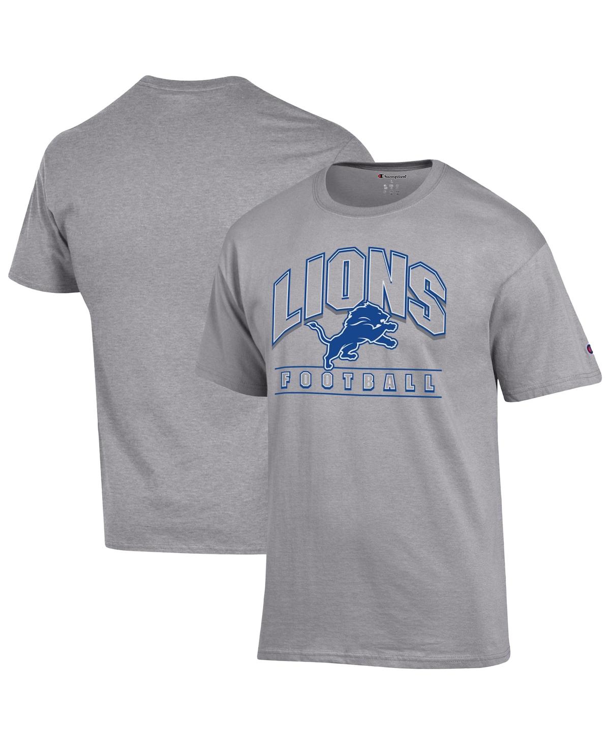 Click here for Champion Mens Heather Gray Detroit Lions Football... prices