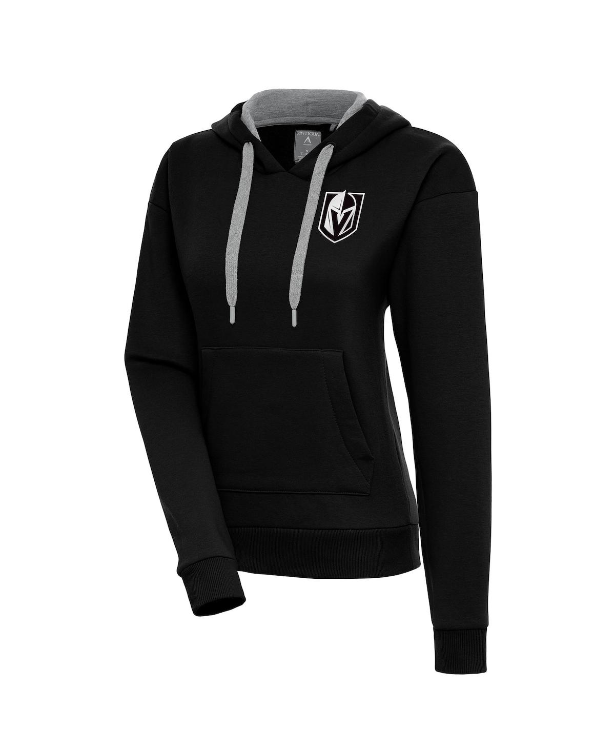 Click here for Antigua Womens Black Vegas Golden Knights Metallic... prices