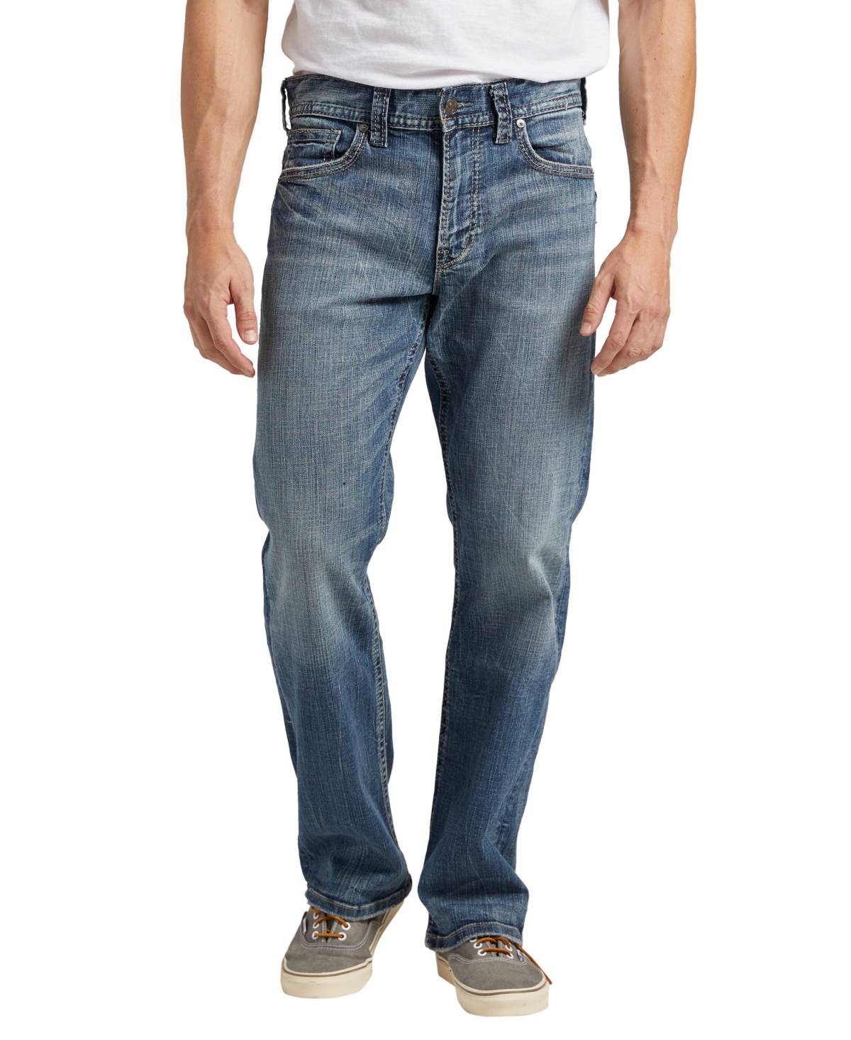 Click here for Silver Jeans Co. Mens Gordie Relaxed-Fit Jeans - I... prices