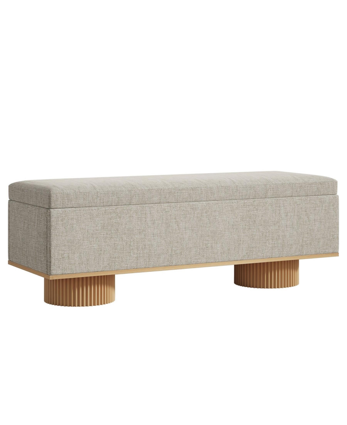 Click here for Slickblue Entryway Bench with Padded Seat and Hidd... prices