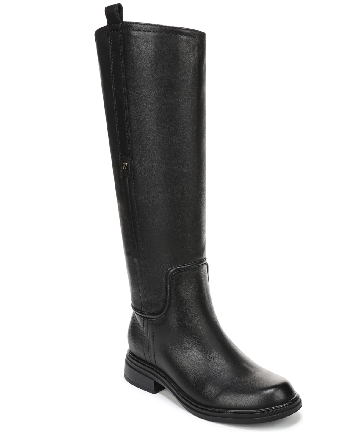 Click here for Naturalizer Womens Olive Zipper Tall Boots - Black... prices