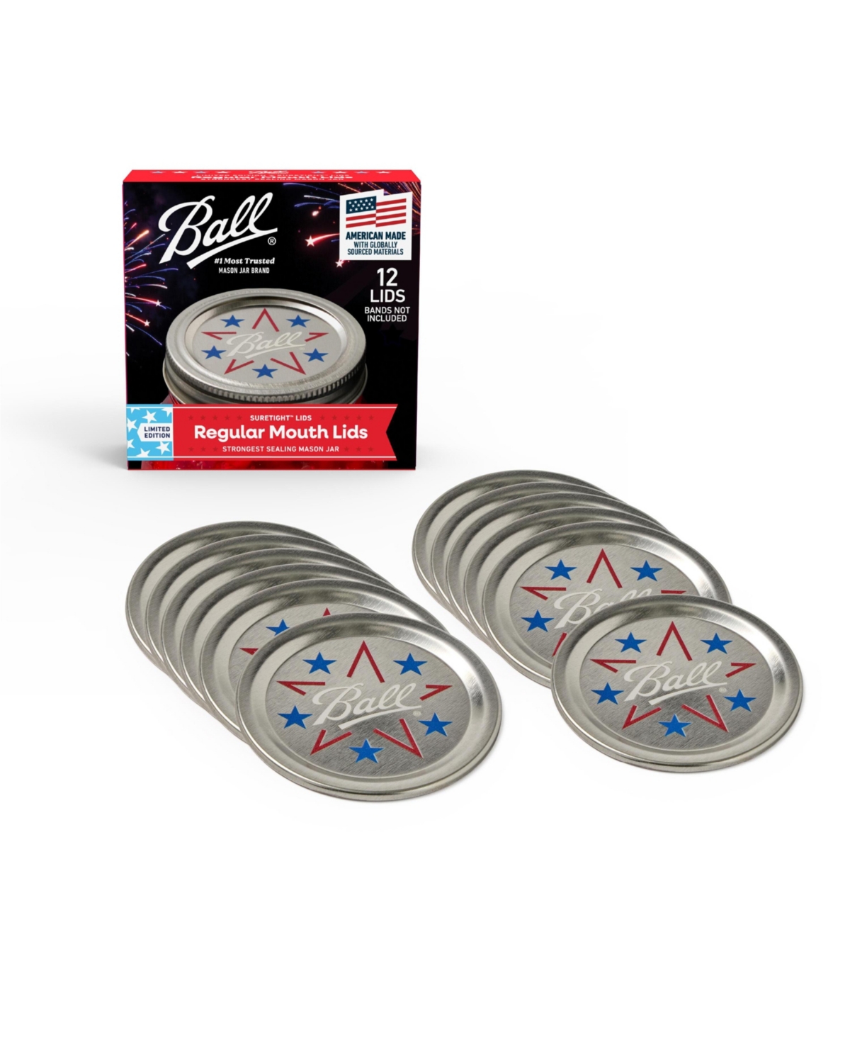Click here for Ball Limited Edition Americana Mason Jar Lids  Reg... prices