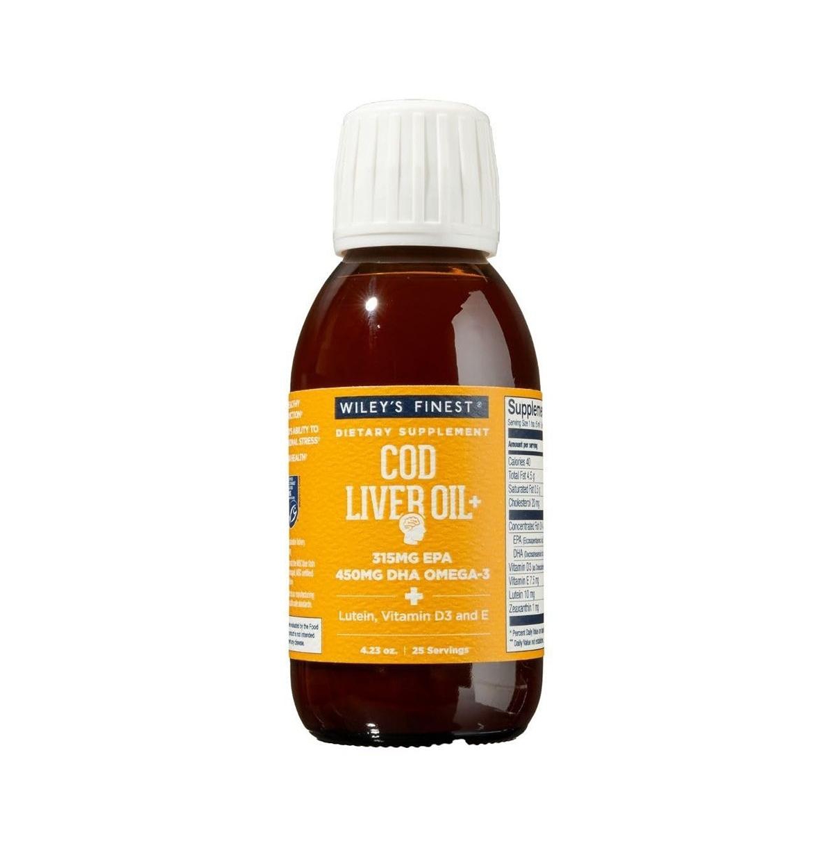 Click here for Wileys Finest Cod Liver Oil - Orange Flavored Omeg... prices