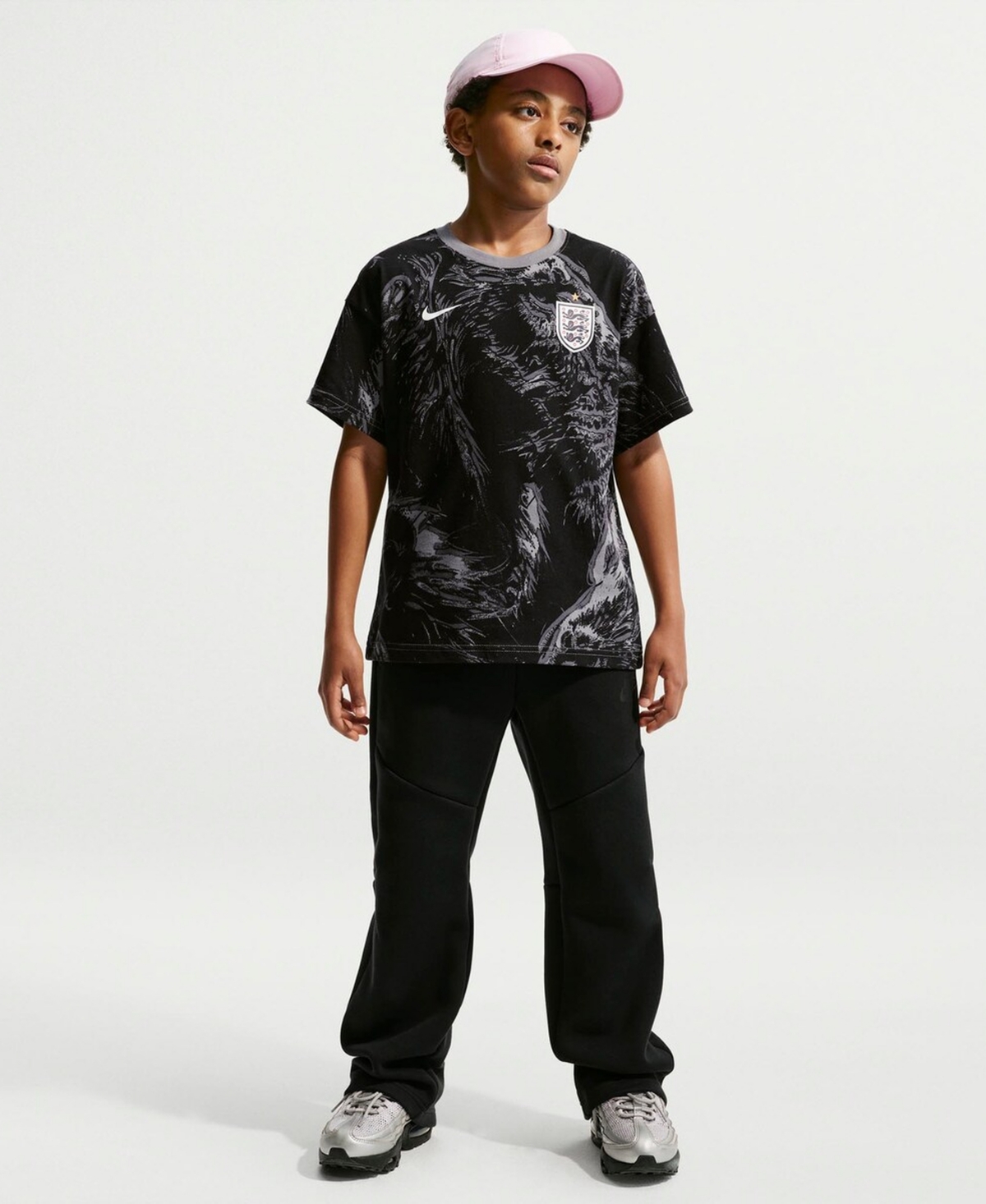 Click here for Nike Big Boys and Girls Gray England National Team... prices