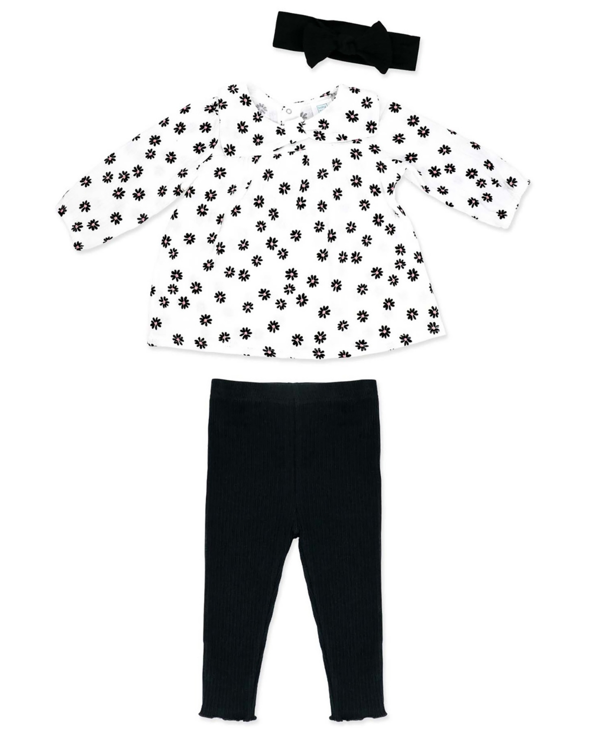 Click here for Baby Mode Baby Girls Long-Sleeve Top  Pant and Hea... prices