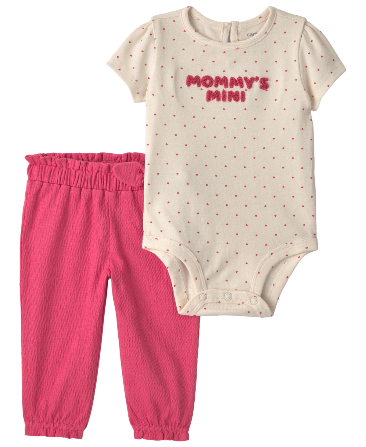 Click here for Carters Baby Girls Mommys Mini Heart Bodysuit and... prices