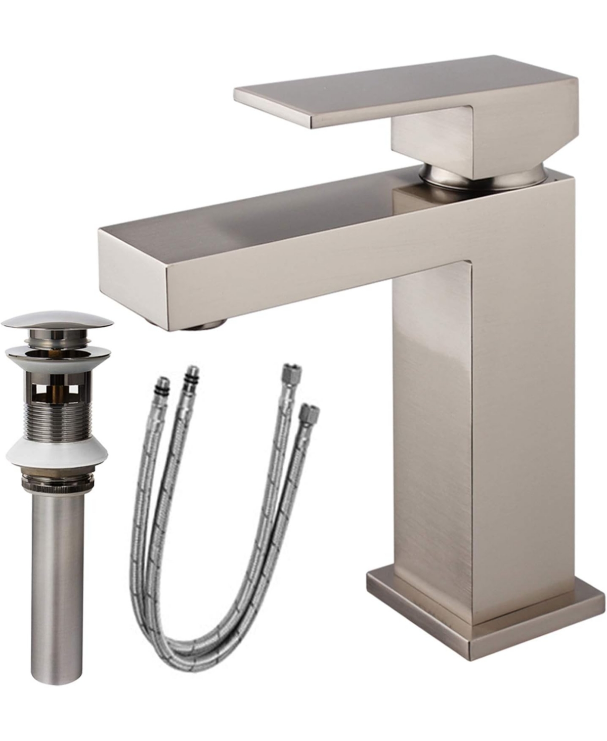 Click here for Phying Single Handle Bathroom Faucet  Brushed Nick... prices