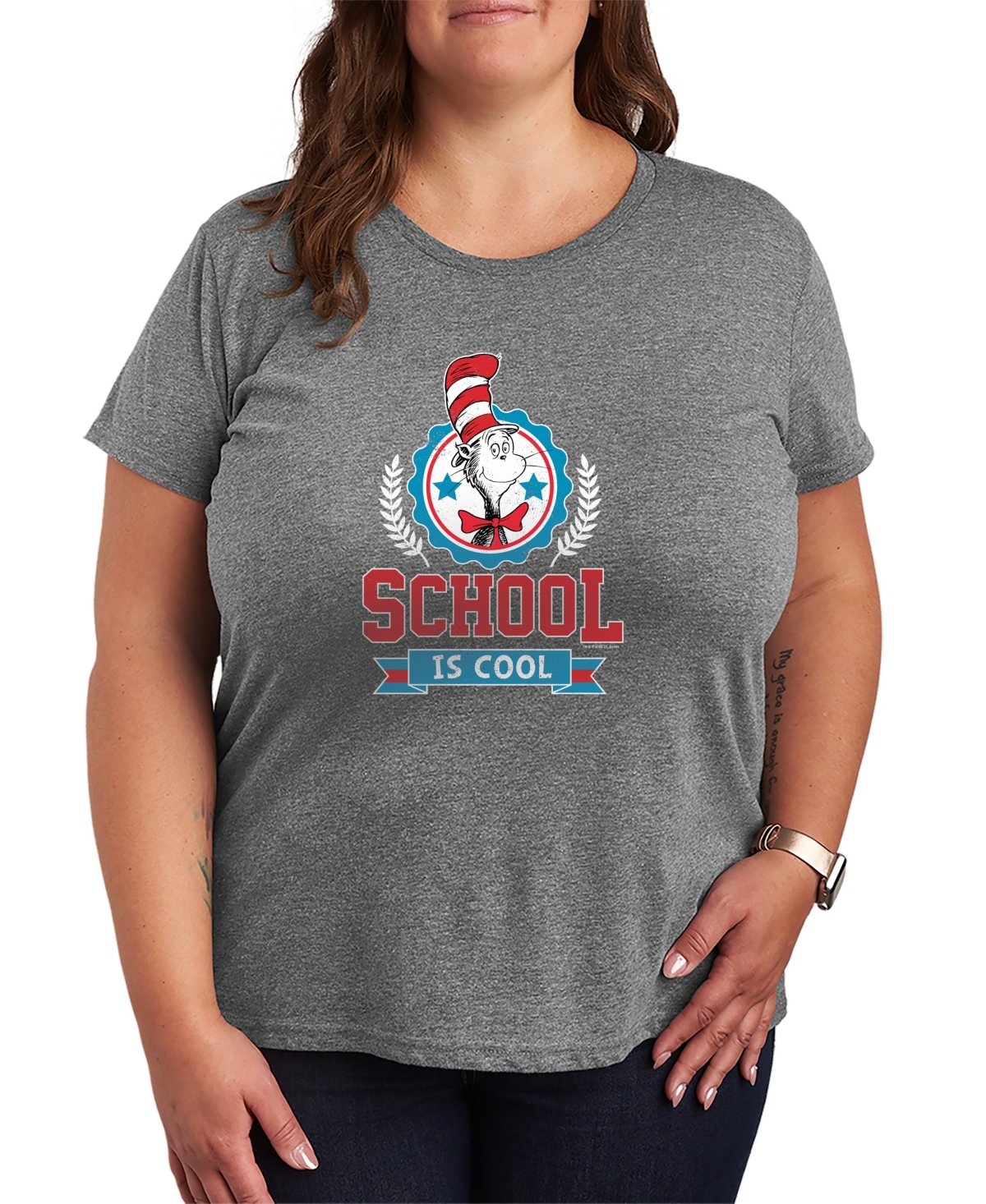 Click here for Hybrid Apparel Plus Size Dr. Seuss School Is Cool... prices