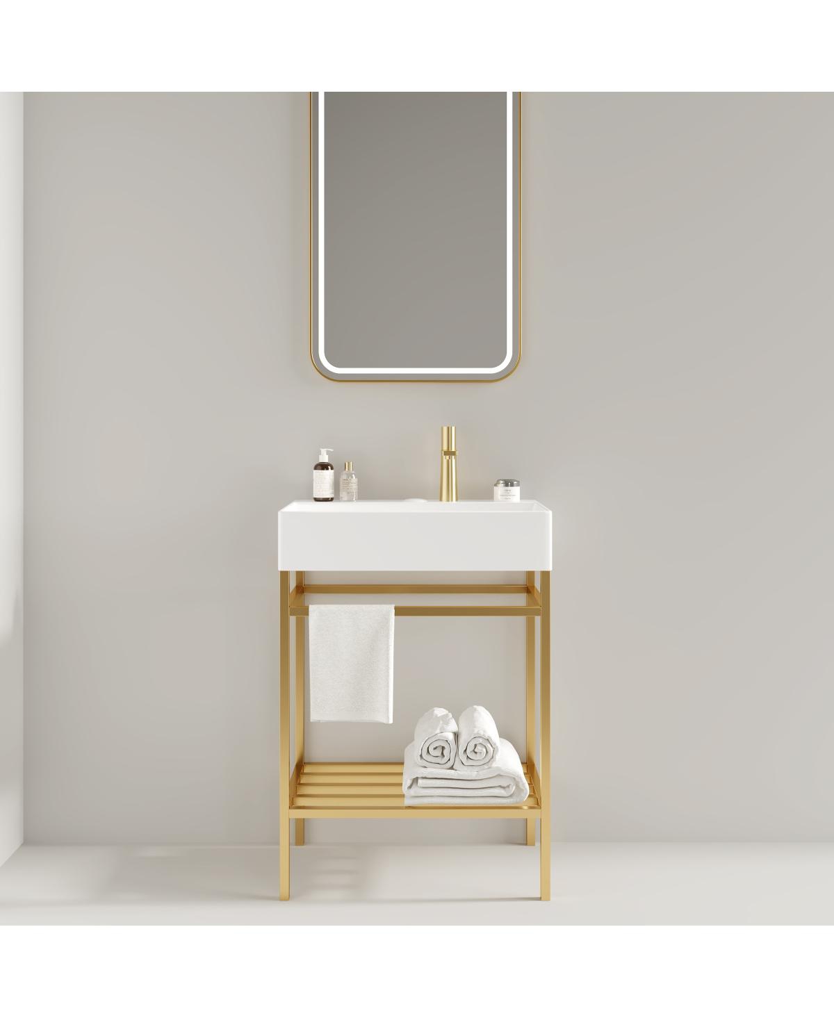 Click here for Sillysis Bathroom Vanity with Ceramic Integrated S... prices