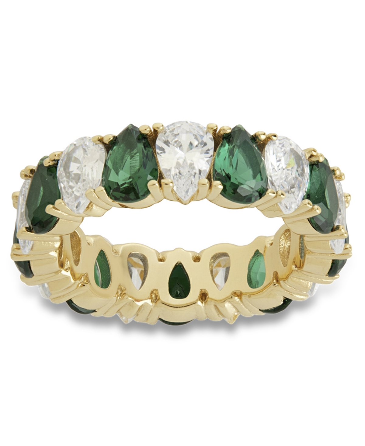 Click here for Sterling Forever Sterling Silver Pear Cut Emerald... prices