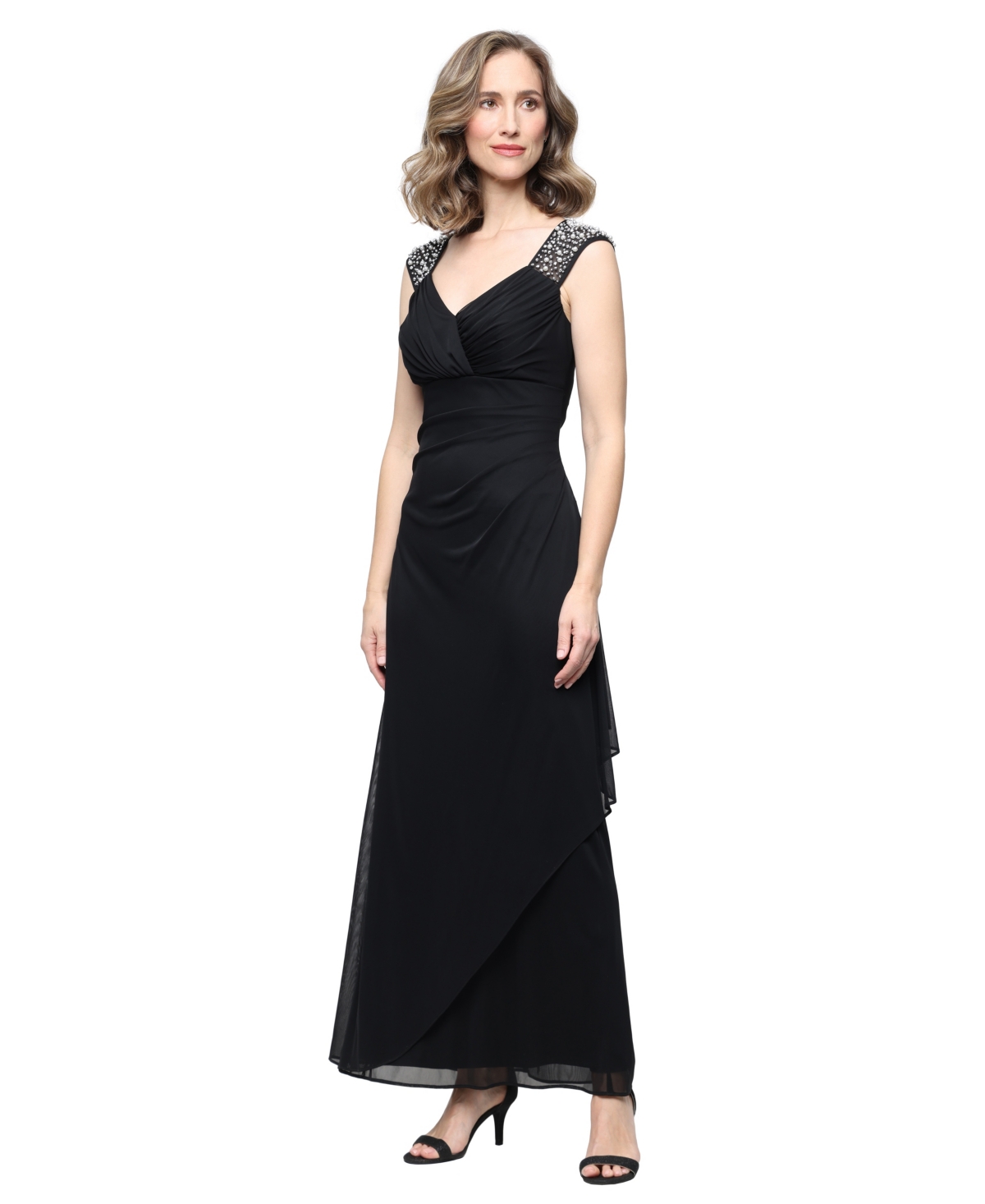 Click here for Alex Evenings Petite Sweetheart Neck Sleeveless Ma... prices