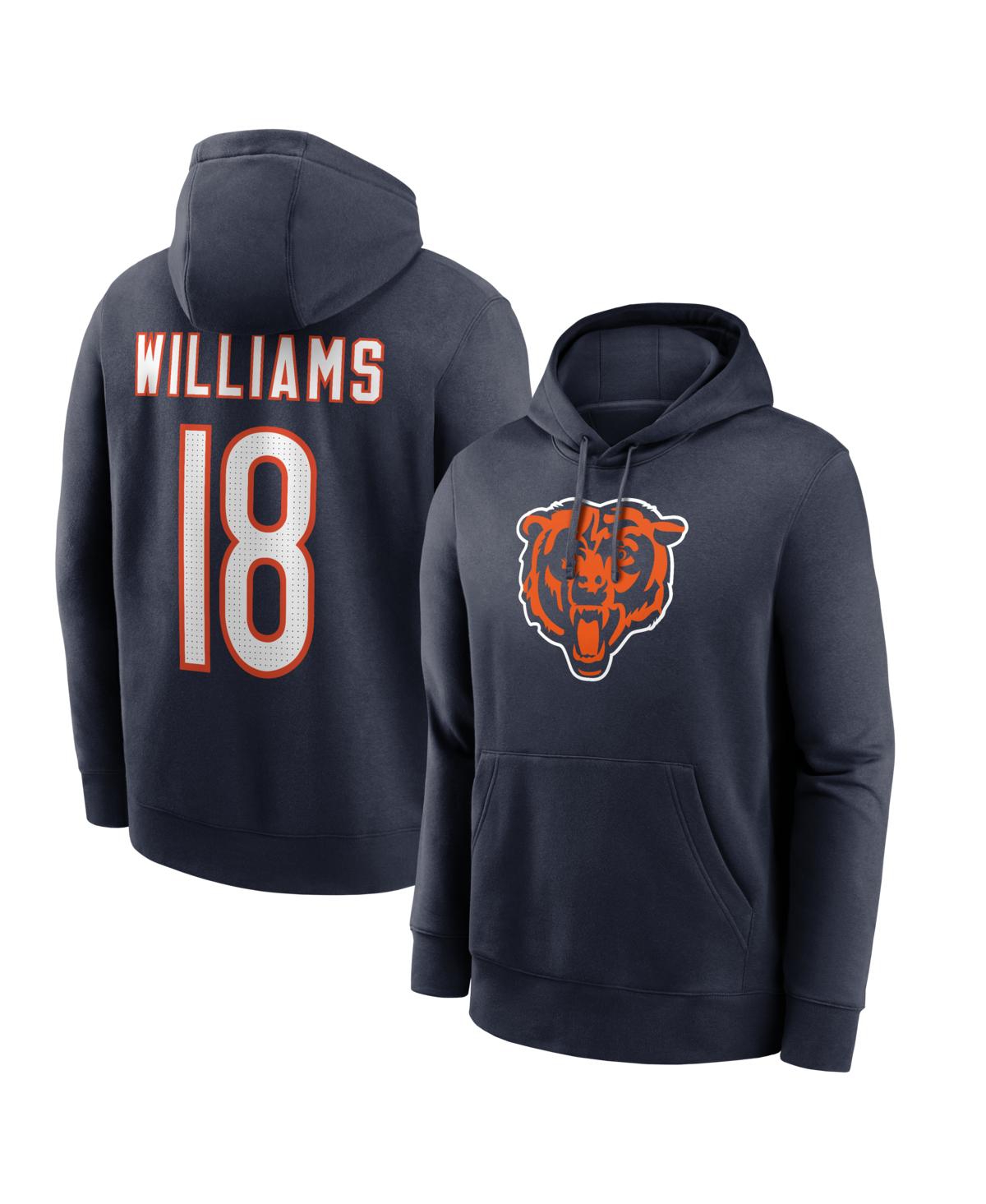 Click here for Nike Mens Caleb Williams Navy Chicago Bears Name N... prices