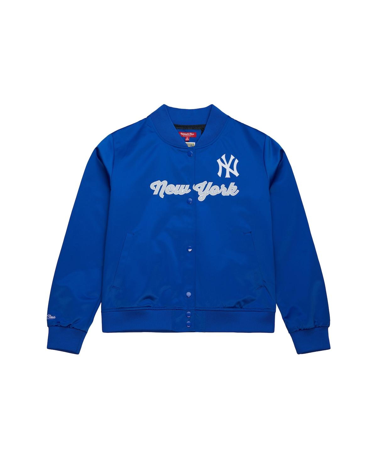 Click here for Mitchell Ness Womens Blue New York Yankees Full-Sn... prices