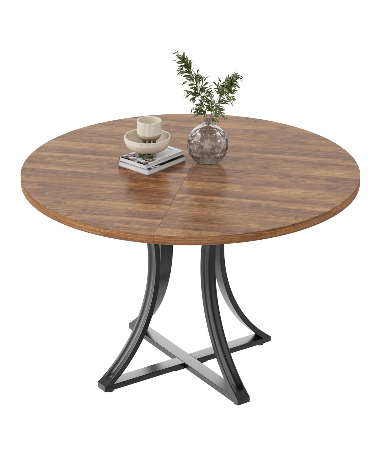 Click here for gaomon Industrial Round Dining Table Seats 4-6  Sp... prices