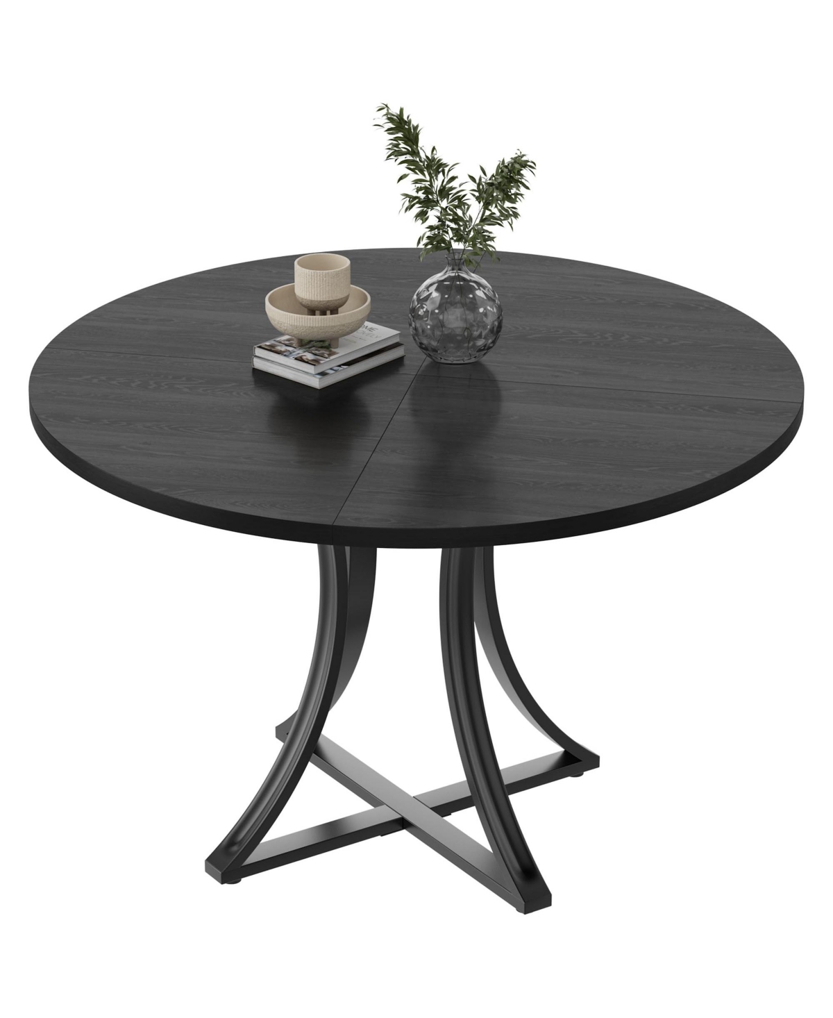 Click here for gaomon Industrial Round Dining Table Seats 4-6  Sp... prices