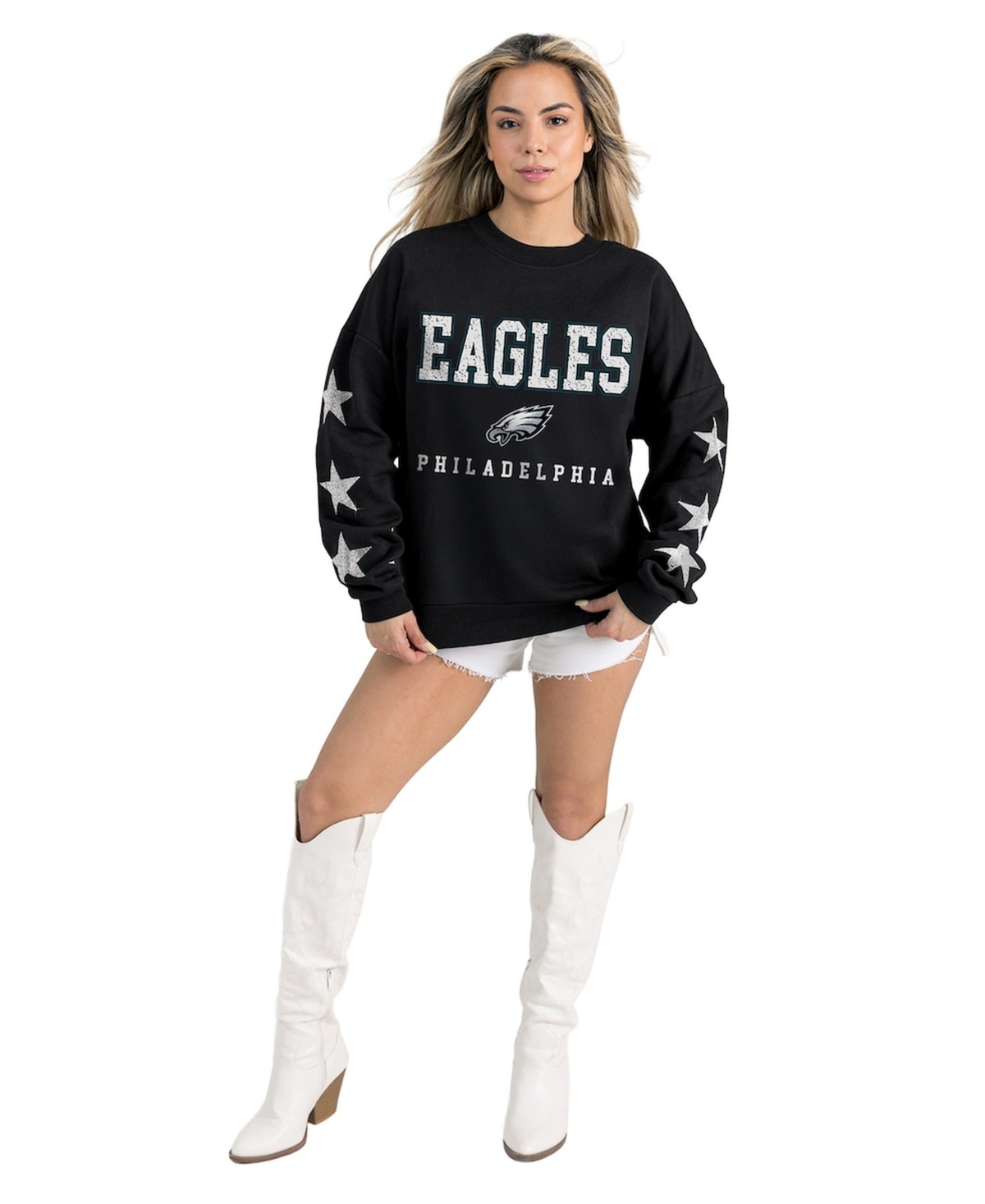 Click here for Gameday Couture Womens Black Philadelphia Eagles V... prices