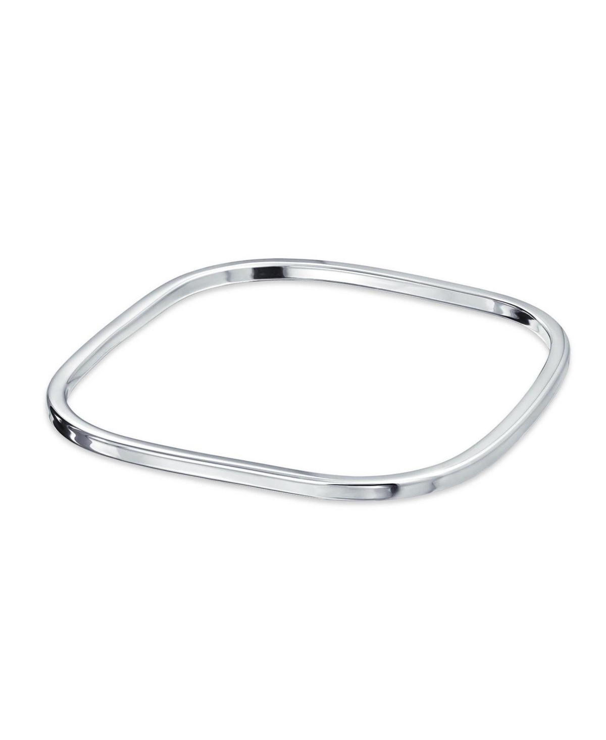Click here for Bling Jewelry Modern Shinny Stackable Square Bangl... prices