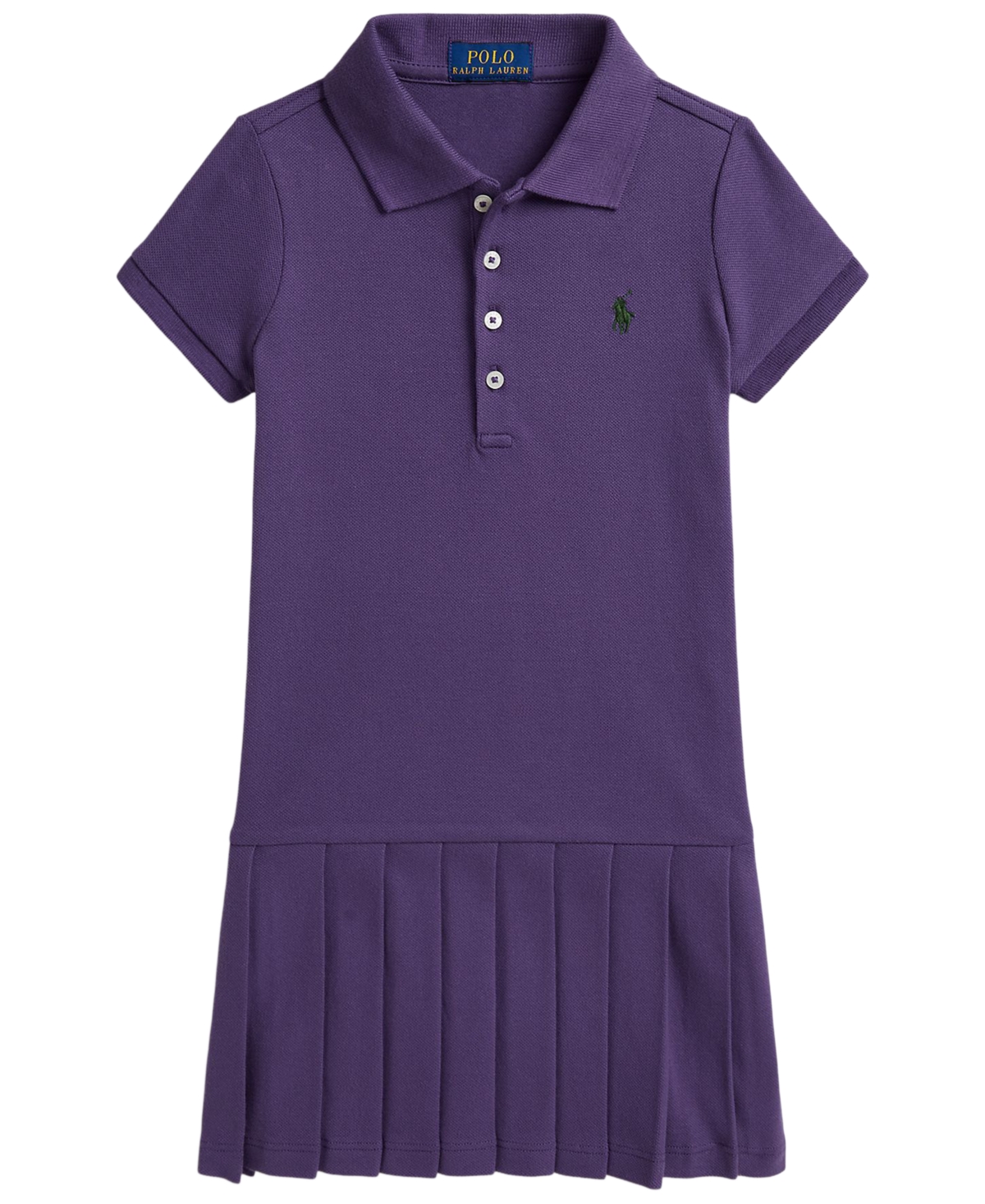 Click here for Polo Ralph Lauren Girls 2T-6X Pleated Stretch Mesh... prices