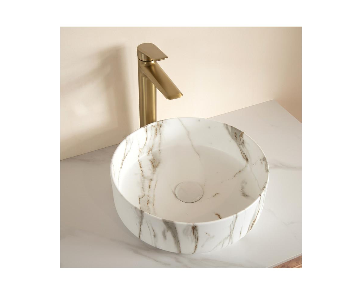 Click here for Casainc Round Vessel Bathroom Sink Ceramic Basin S... prices