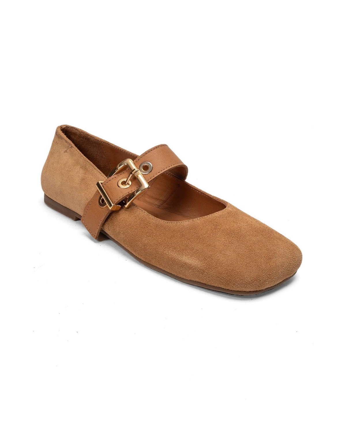 Click here for Forever & Always Shoes Womens Jonas Leather Ballet... prices