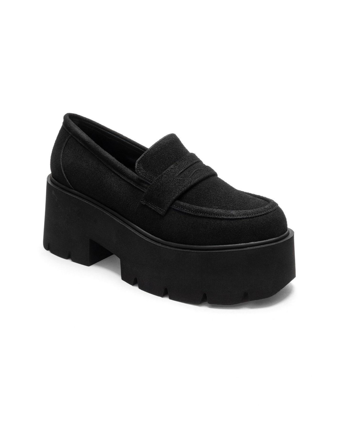 Click here for Prologue Shoes Womens Santia Chunky Platform Loafe... prices