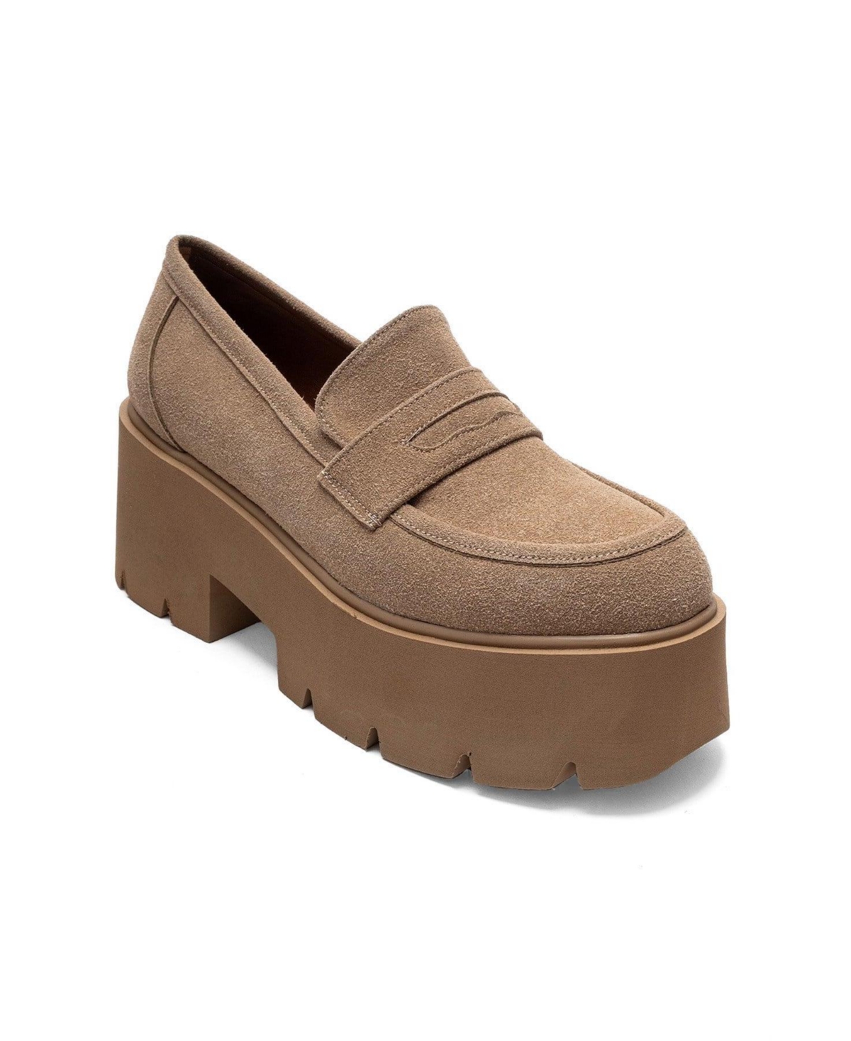 Click here for Prologue Shoes Womens Santia Chunky Platform Loafe... prices