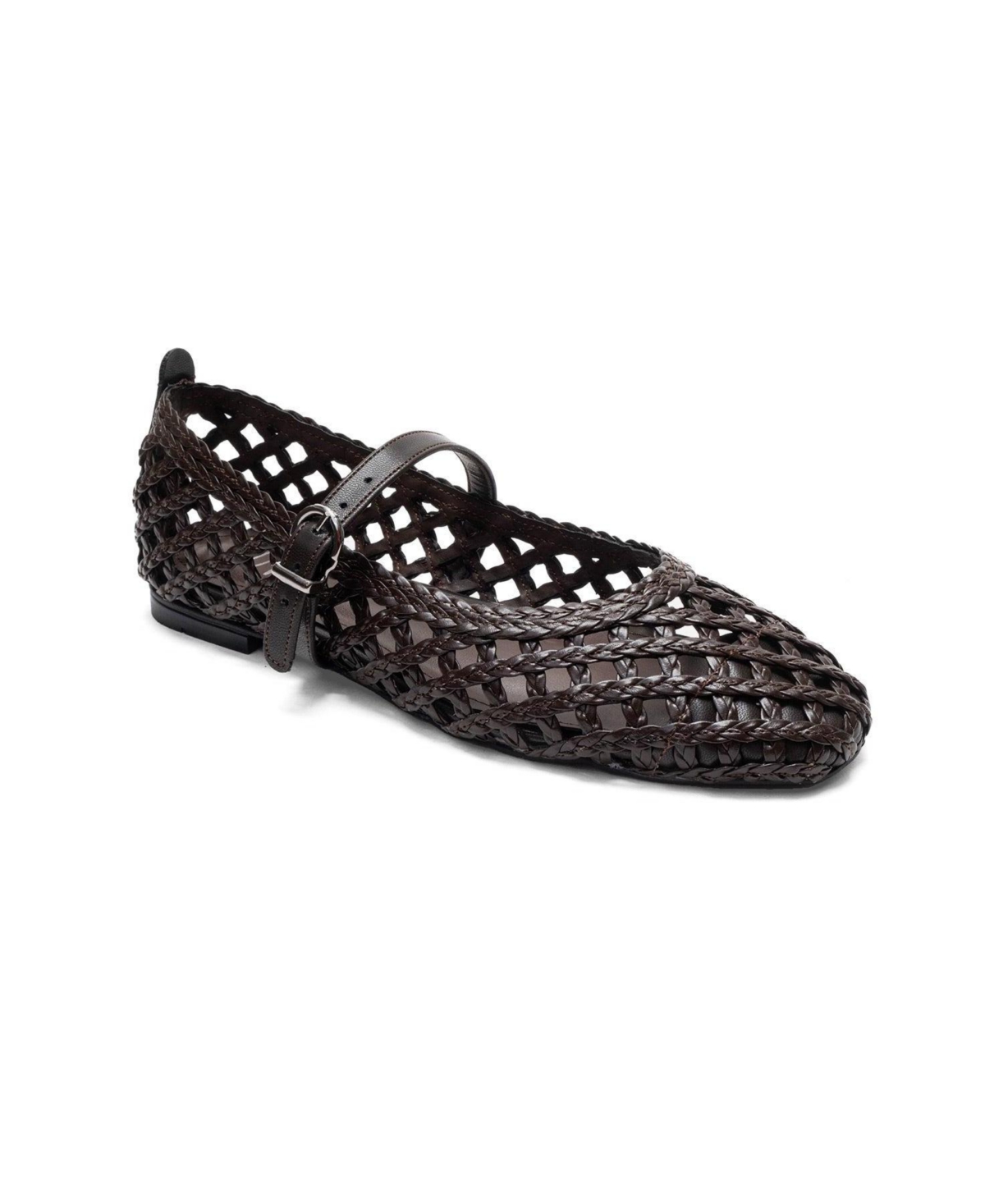 Click here for Prologue Shoes Womens Doux Woven Ballet Flat - Bro... prices