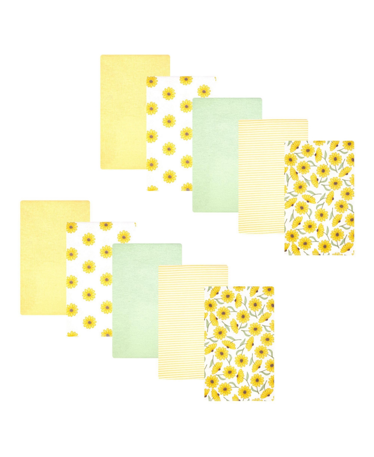 Click here for Hudson Baby Girl Cotton Poly Flannel Burp Cloths 1... prices