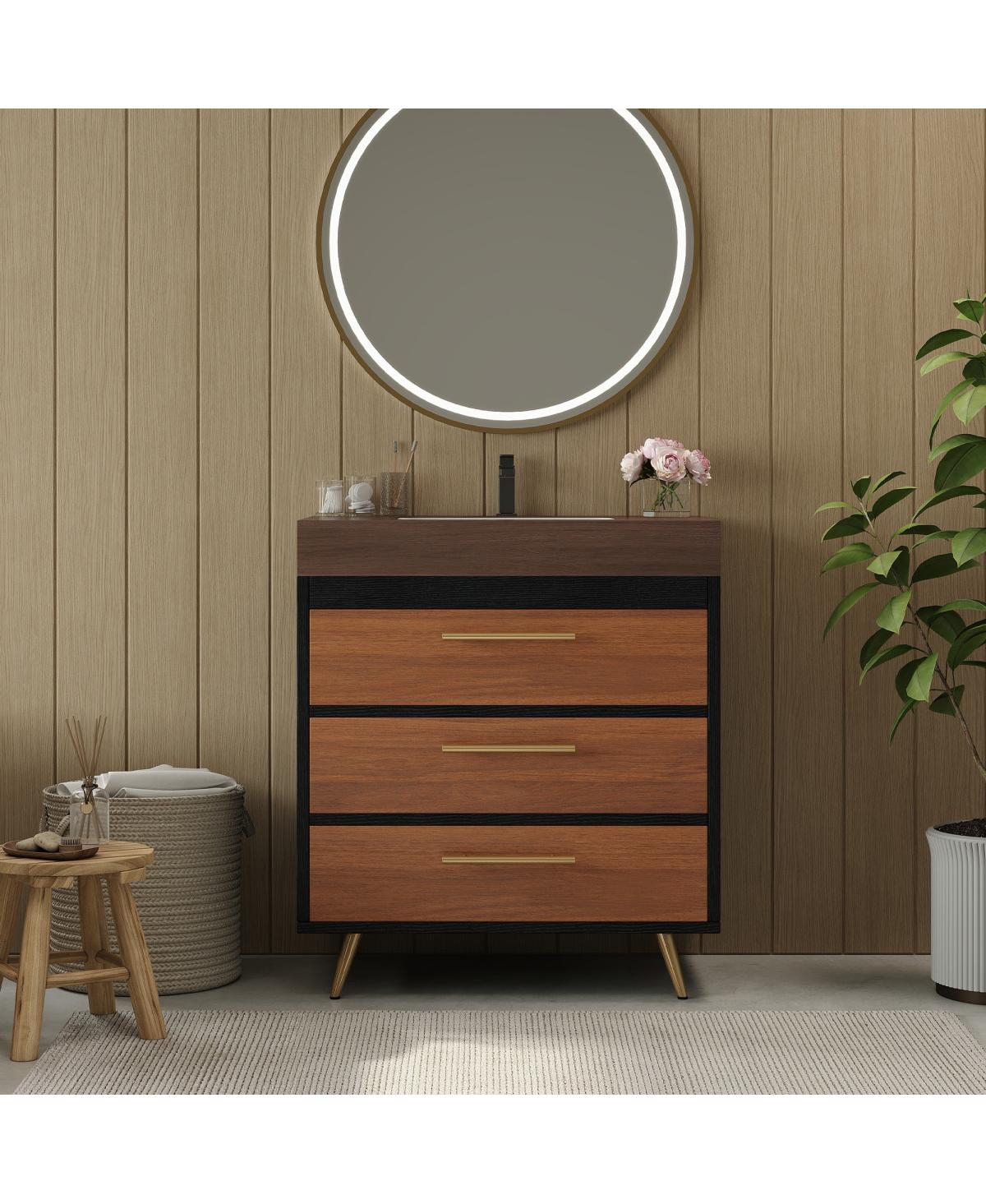 Click here for Sillysis Freestanding Bathroom Vanity with Sintere... prices