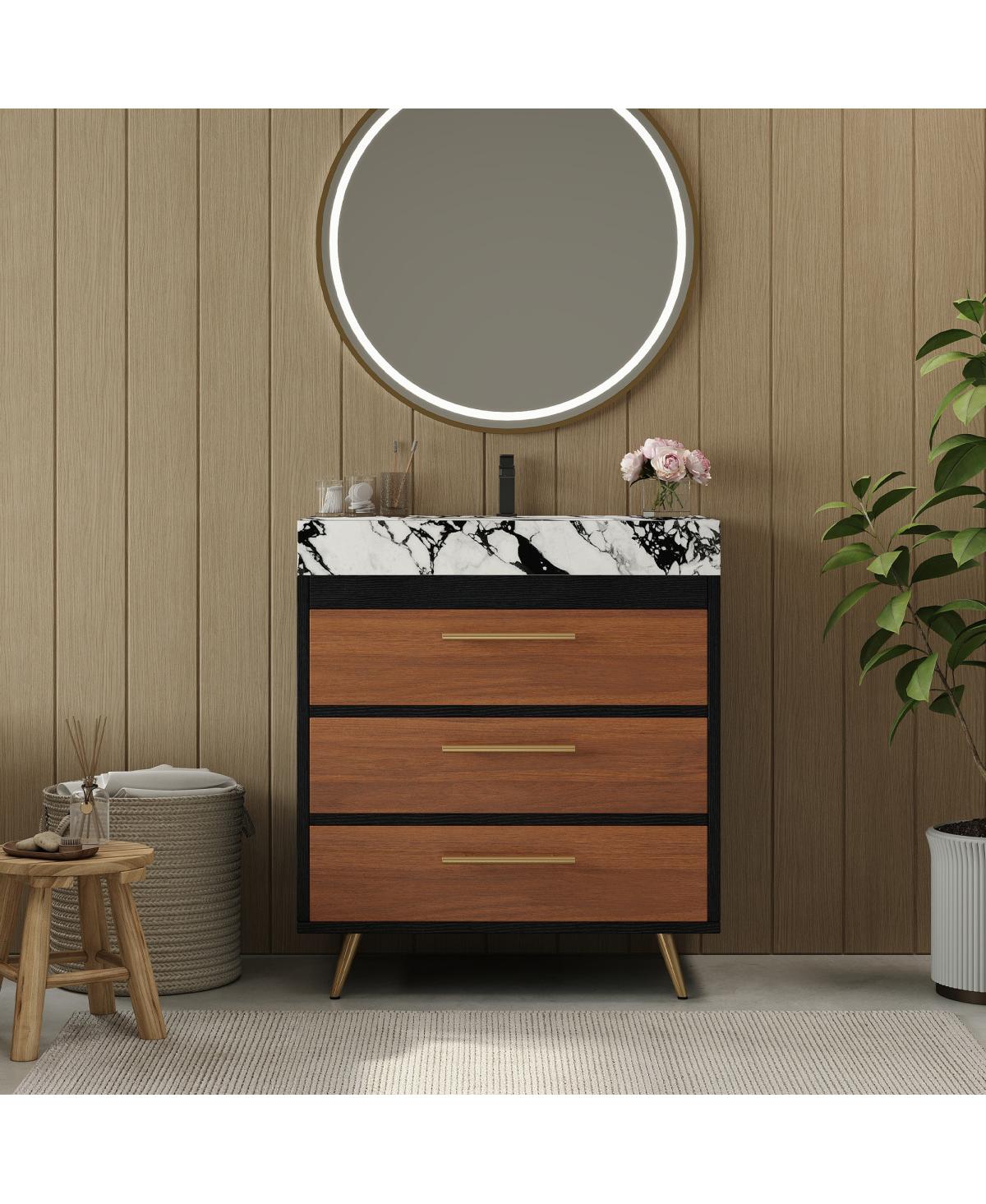 Click here for Sillysis Freestanding Bathroom Vanity with Sintere... prices