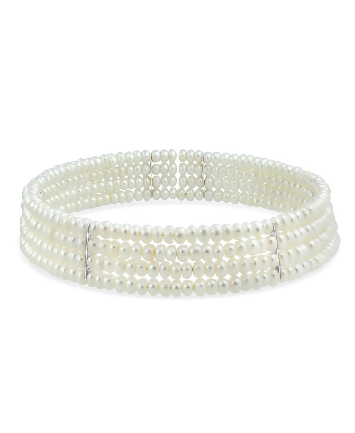 Click here for Bling Jewelry Fine Classic Bridal Necklace Wide 4-... prices