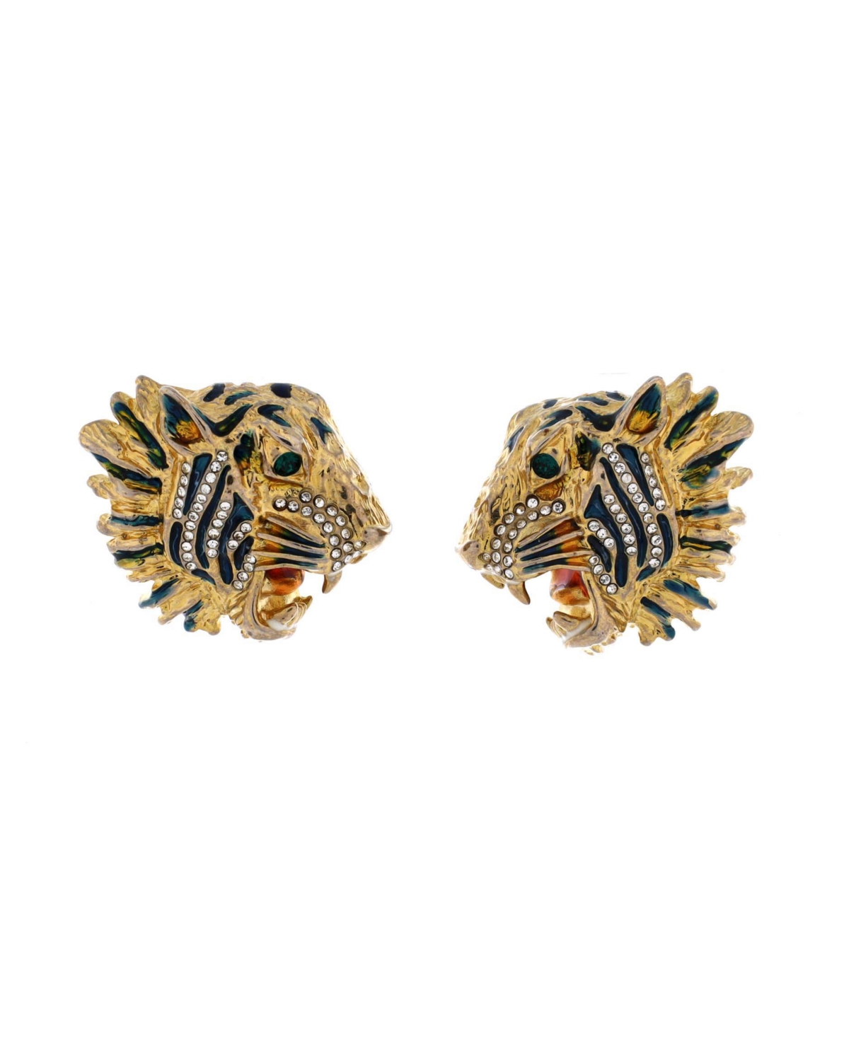 Click here for Pre-Owned Gucci Rajah Stud Earrings - Crystal  ena... prices