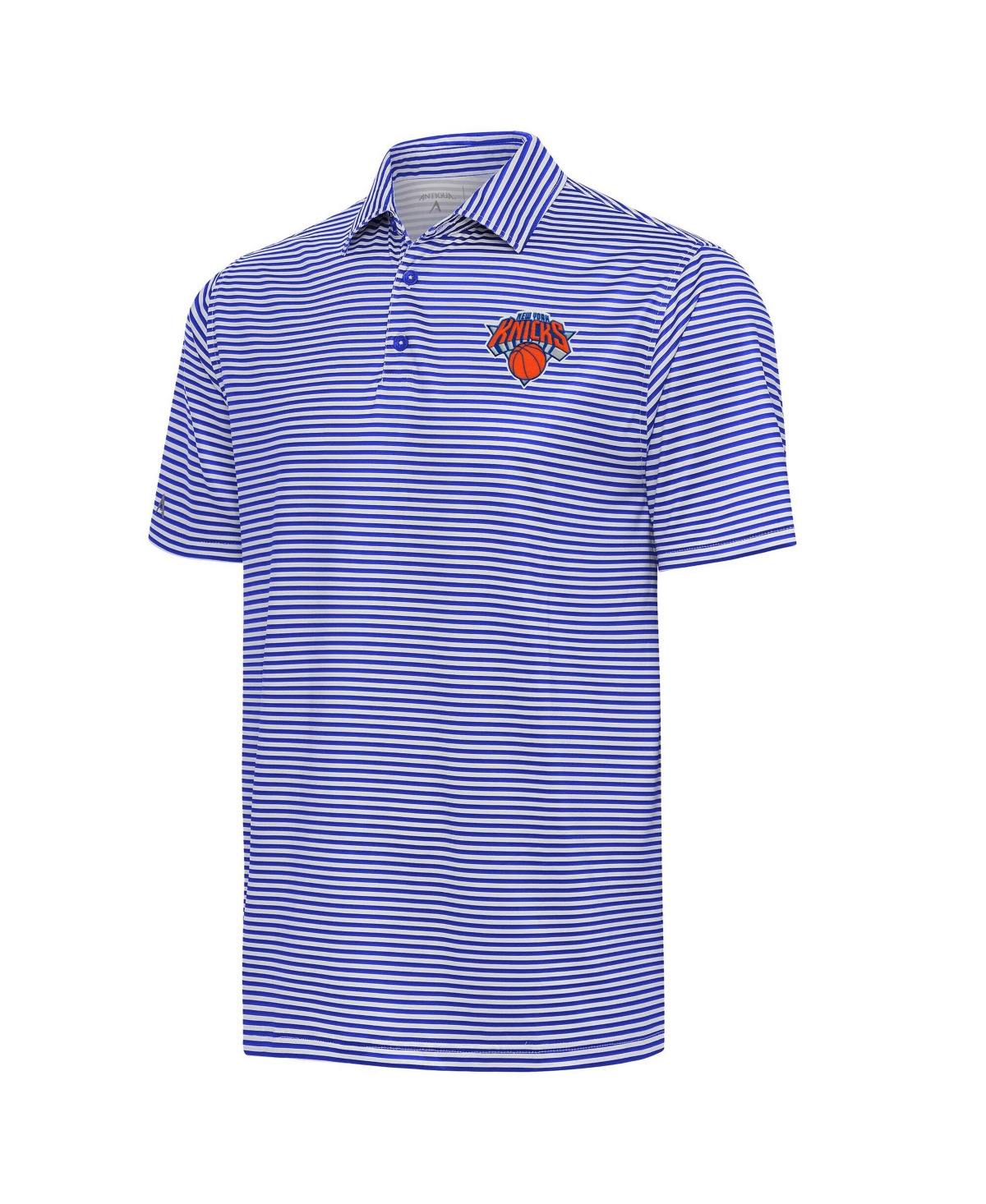 Click here for Antigua Mens Royal New York Knicks Skills Polo Shi... prices