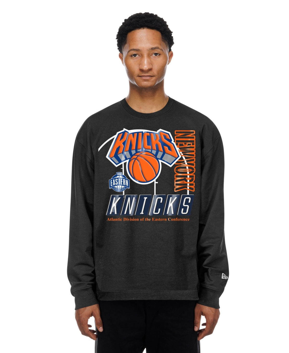 Click here for New Era Mens Black New York Knicks Leisure Collect... prices