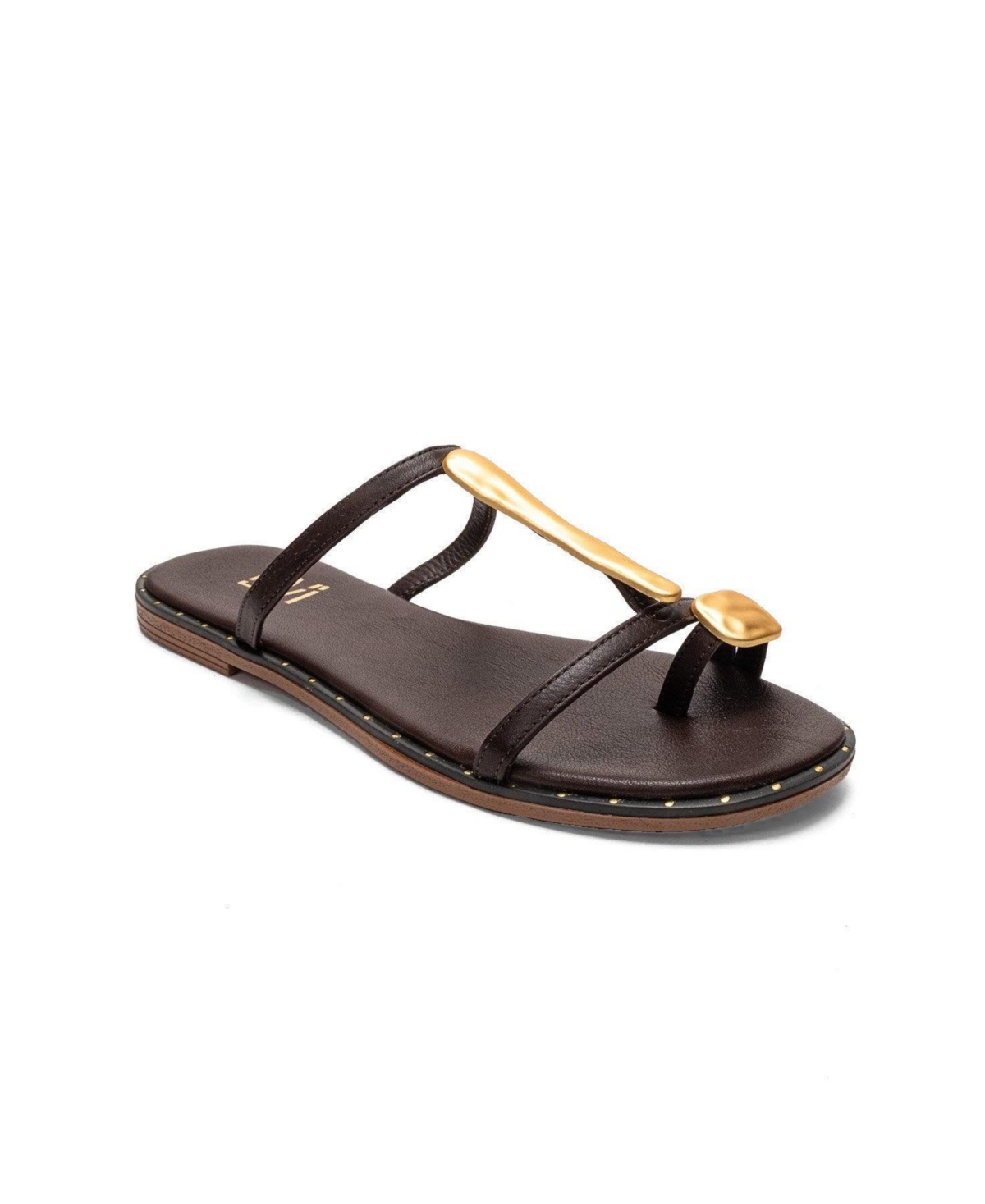 Click here for Forever & Always Shoes Womens Tessa Leather Thong... prices