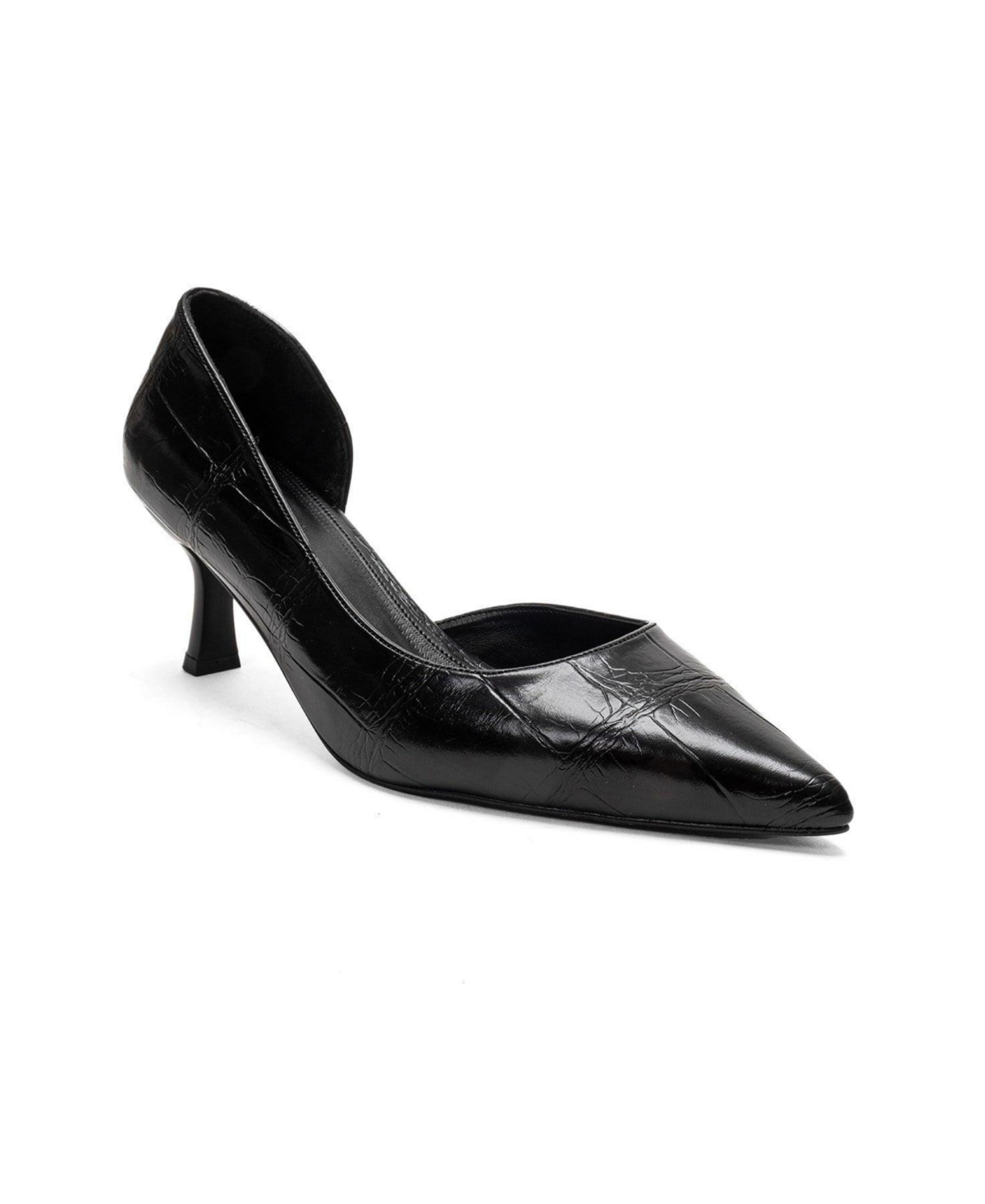 Click here for Prologue Shoes Arel Pointed Toe Pump - Black print prices