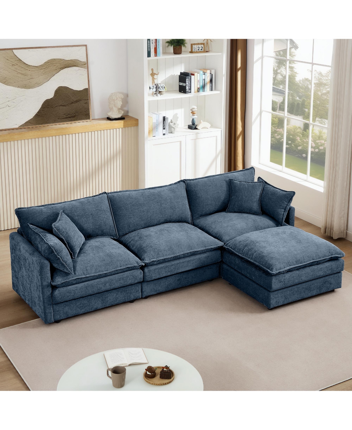 Click here for Rainsken 102 L Shaped Cloud Couch  Modular Section... prices
