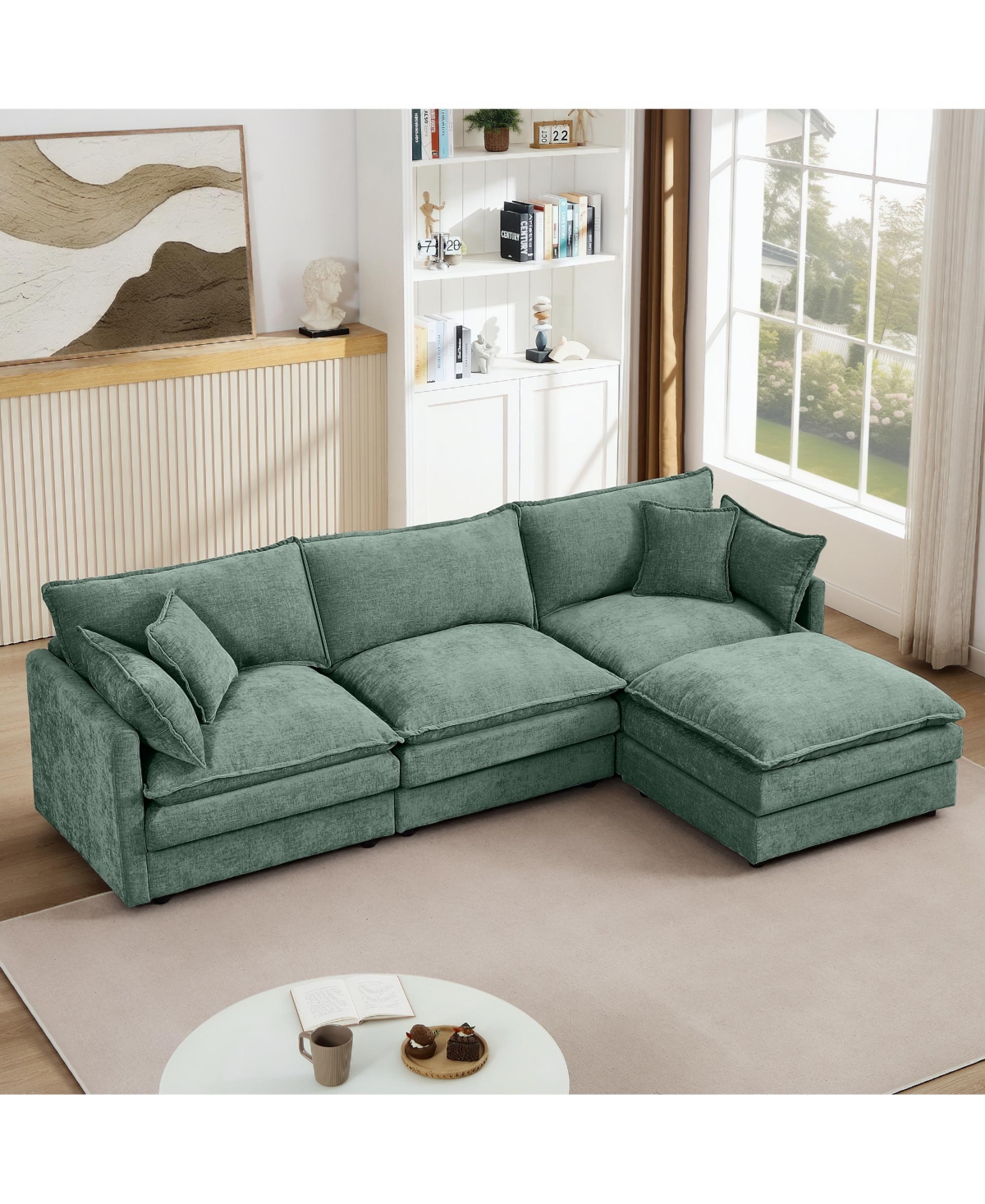 Click here for Rainsken 102 L Shaped Cloud Couch  Modular Section... prices