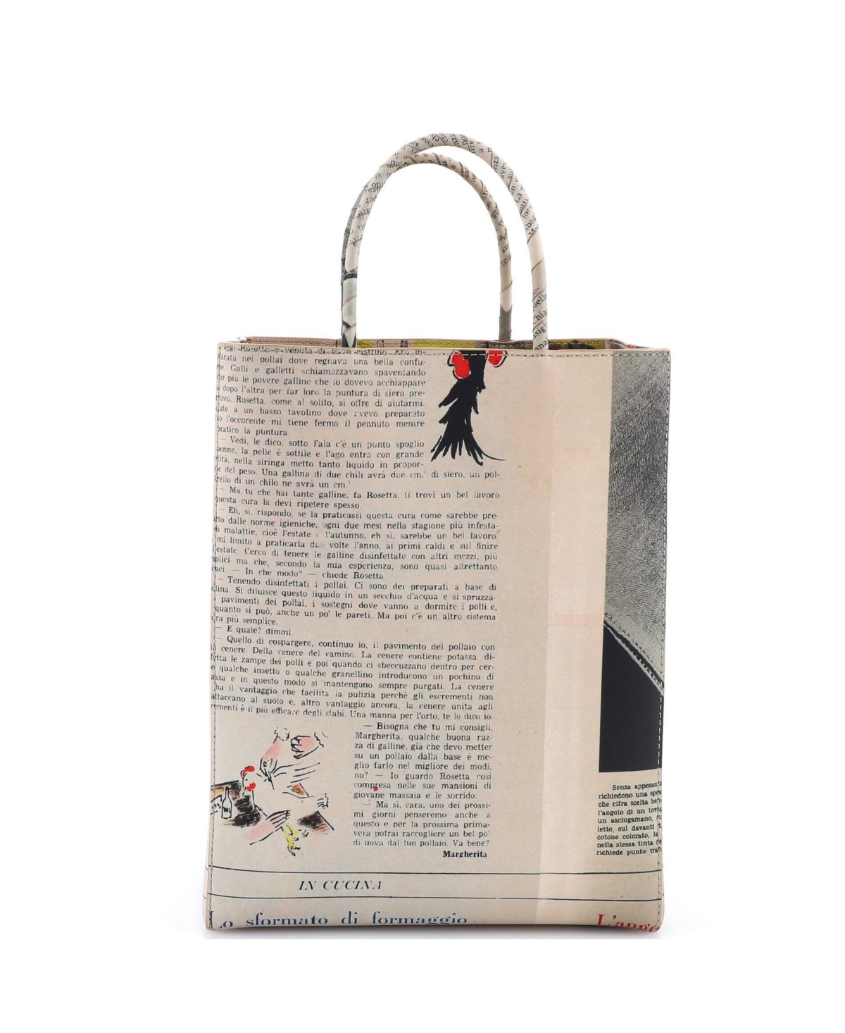 Click here for Pre-Owned Bottega Veneta Small The Newspaper Shopp... prices