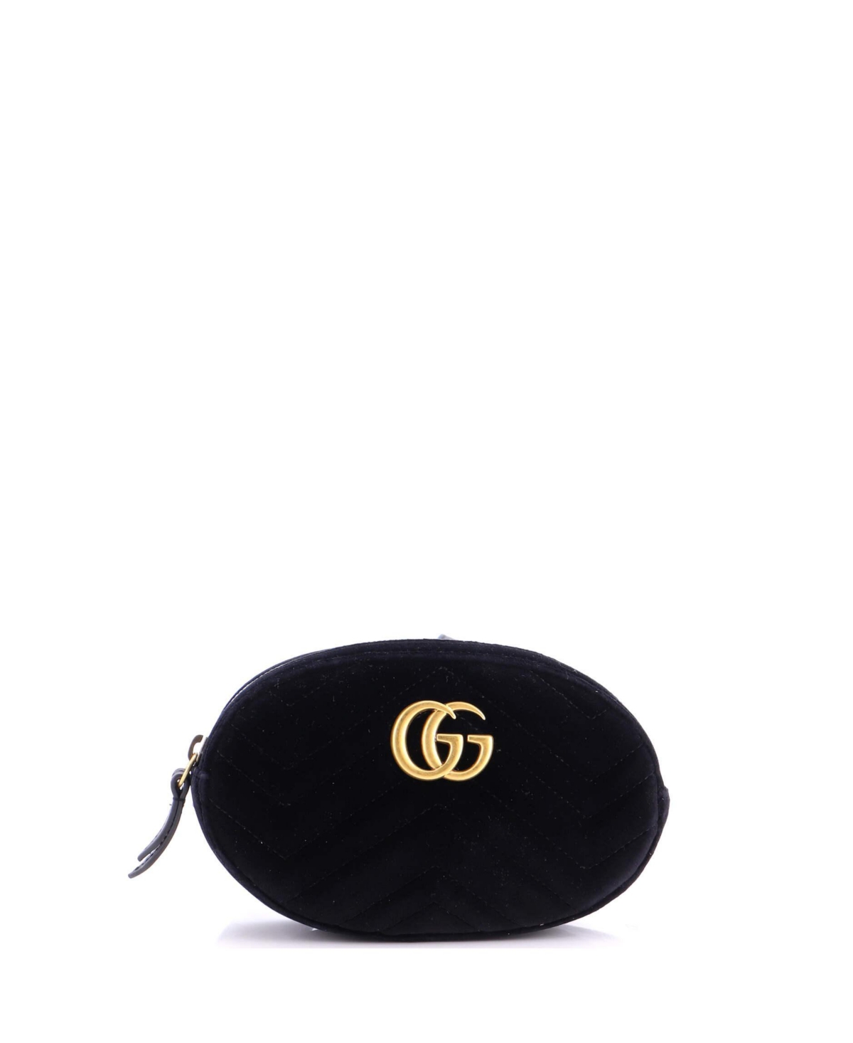 Click here for Pre-Owned Gucci Gg Marmont Belt Bag Matelasse Velv... prices