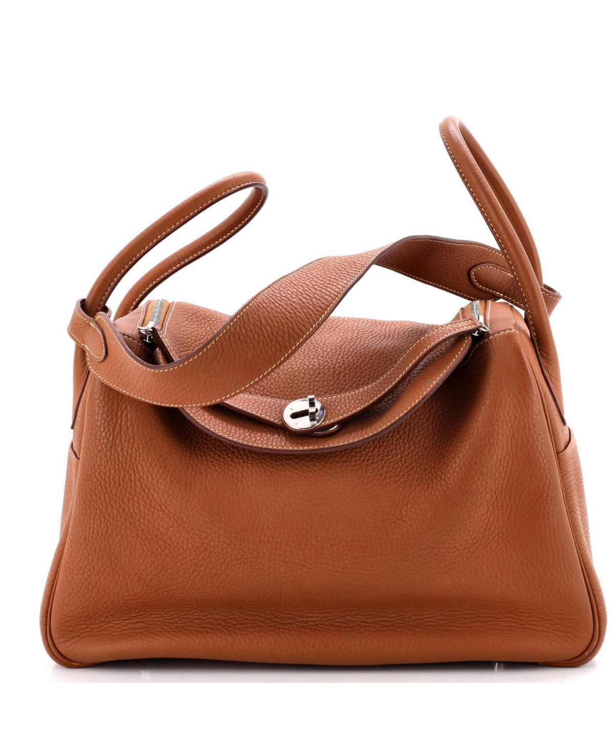 Click here for Pre-Owned HERMES 34 Lindy Bag Clemence - Brown prices